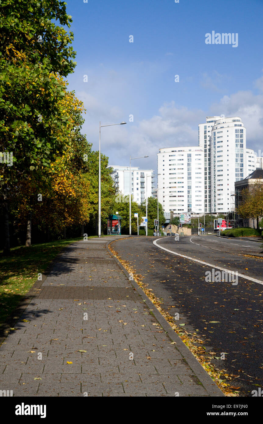 Lloyd George Avenue, Cardiff Bay, Cardiff, Wales, UK Stock Photo - Alamy
