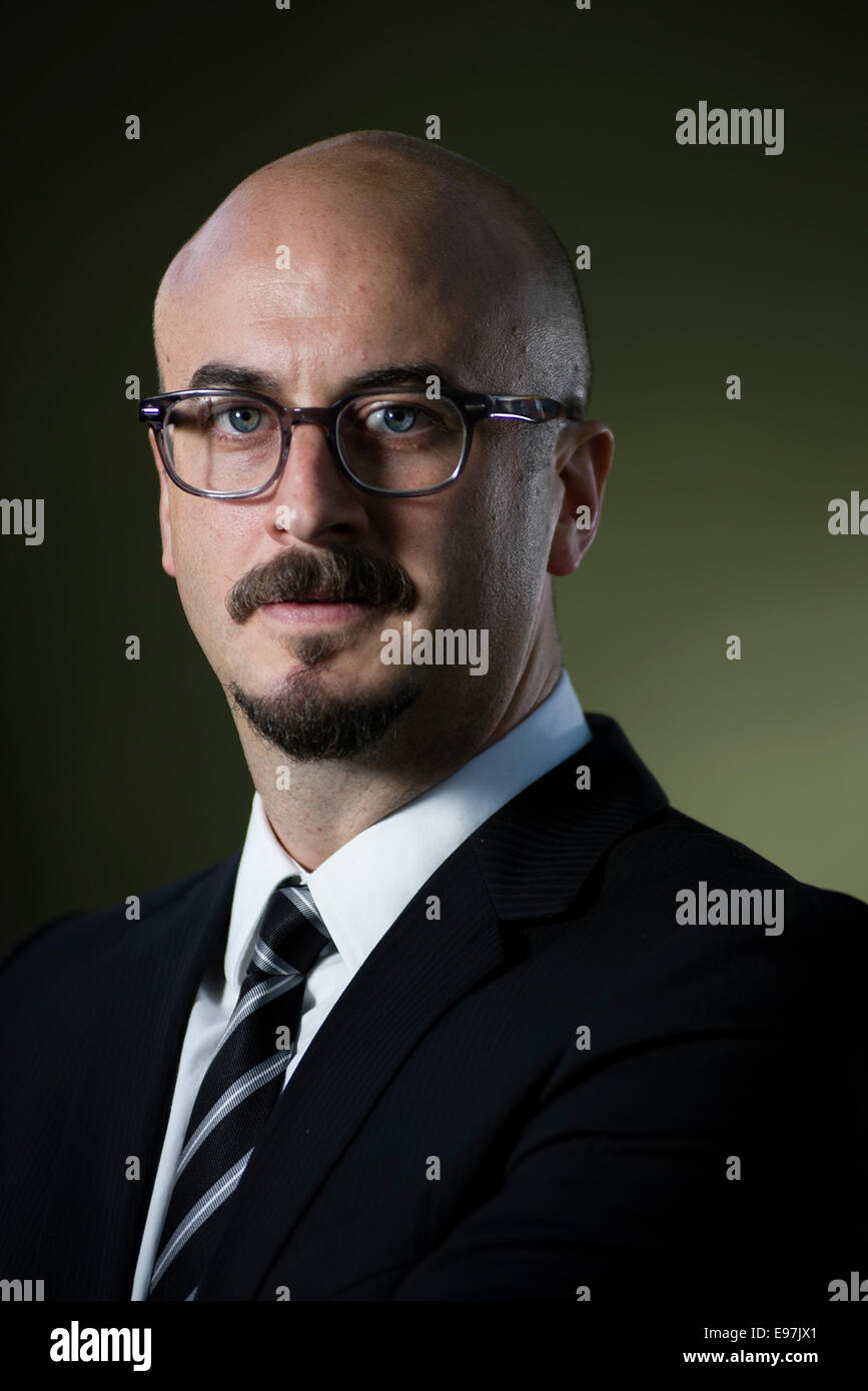 Author Greg Baxter appears at the Edinburgh International Book Festival ...