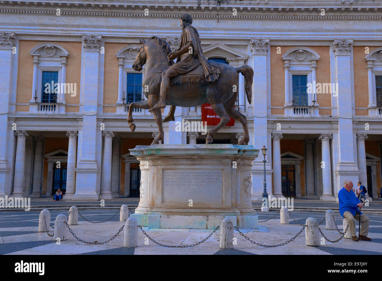 Capitoline hill, Campidoglio square, Piazza del Campidoglio, Capitol ...