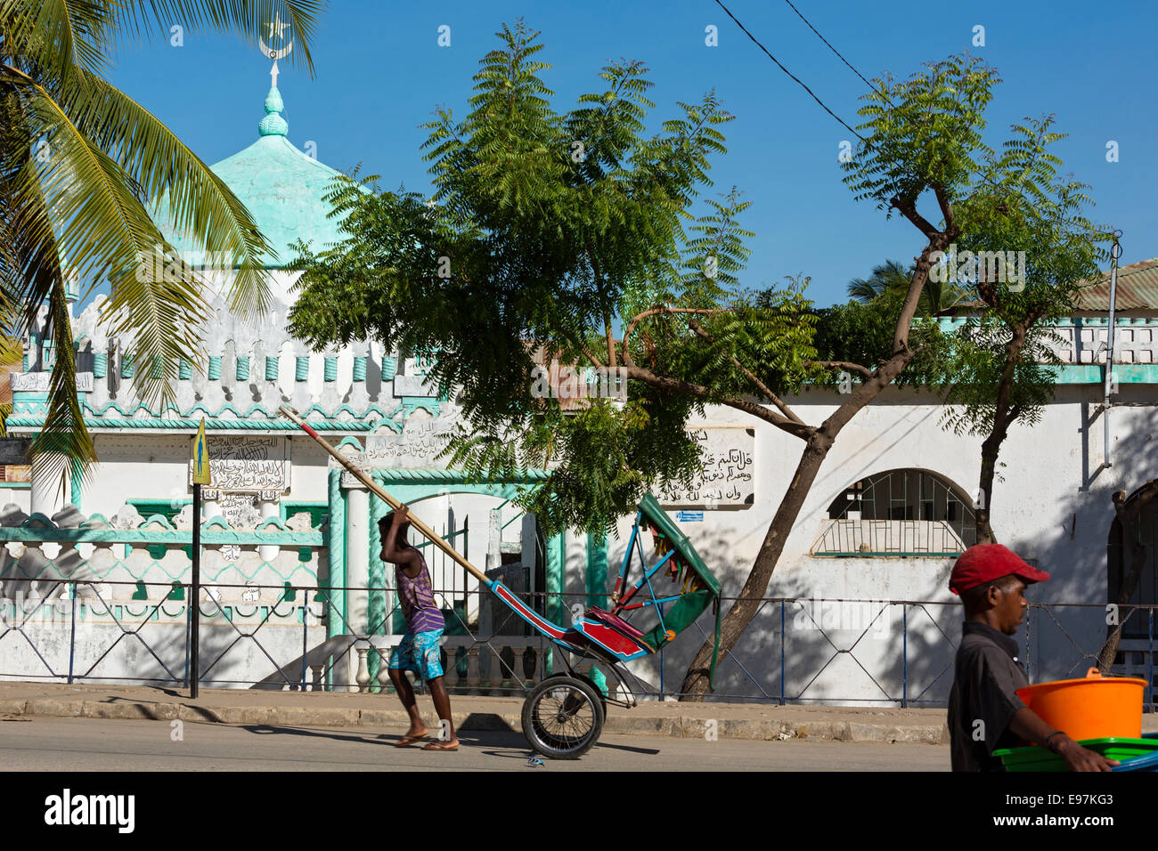 Mahajanga,The mosque, Mahabibo district, Madagascar Stock Photo - Alamy