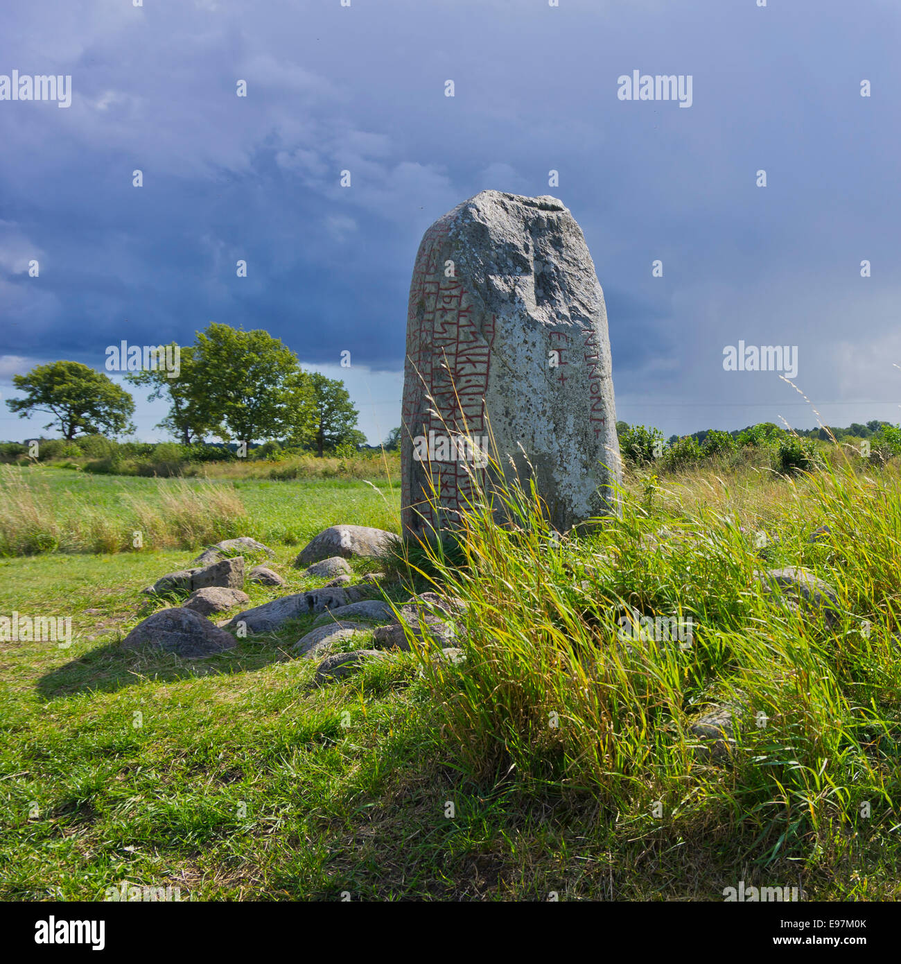 Runestone monument hi-res stock photography and images - Alamy