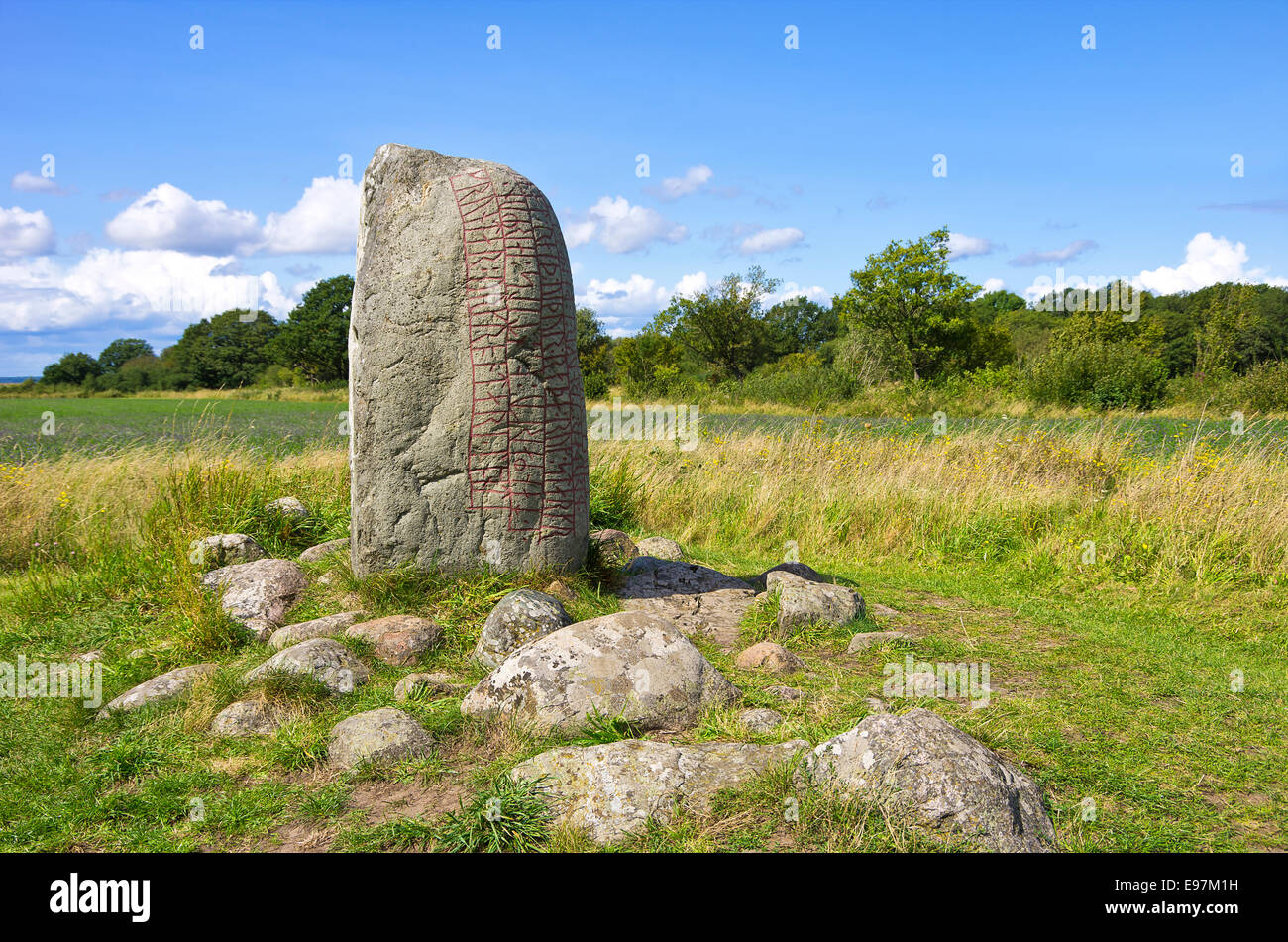 Viking runestone hi-res stock photography and images - Alamy