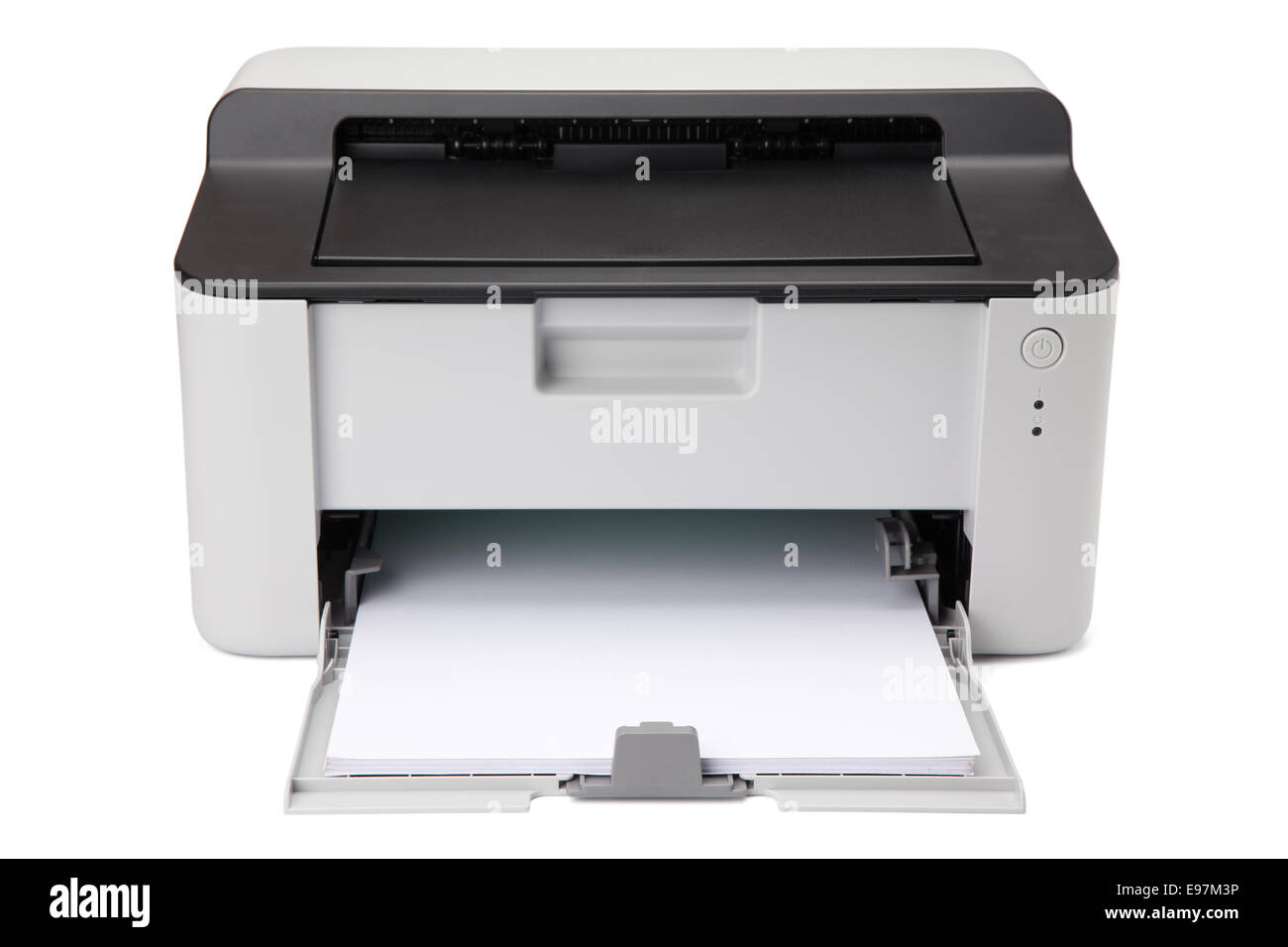 laser printer isolated on white background Stock Photo - Alamy