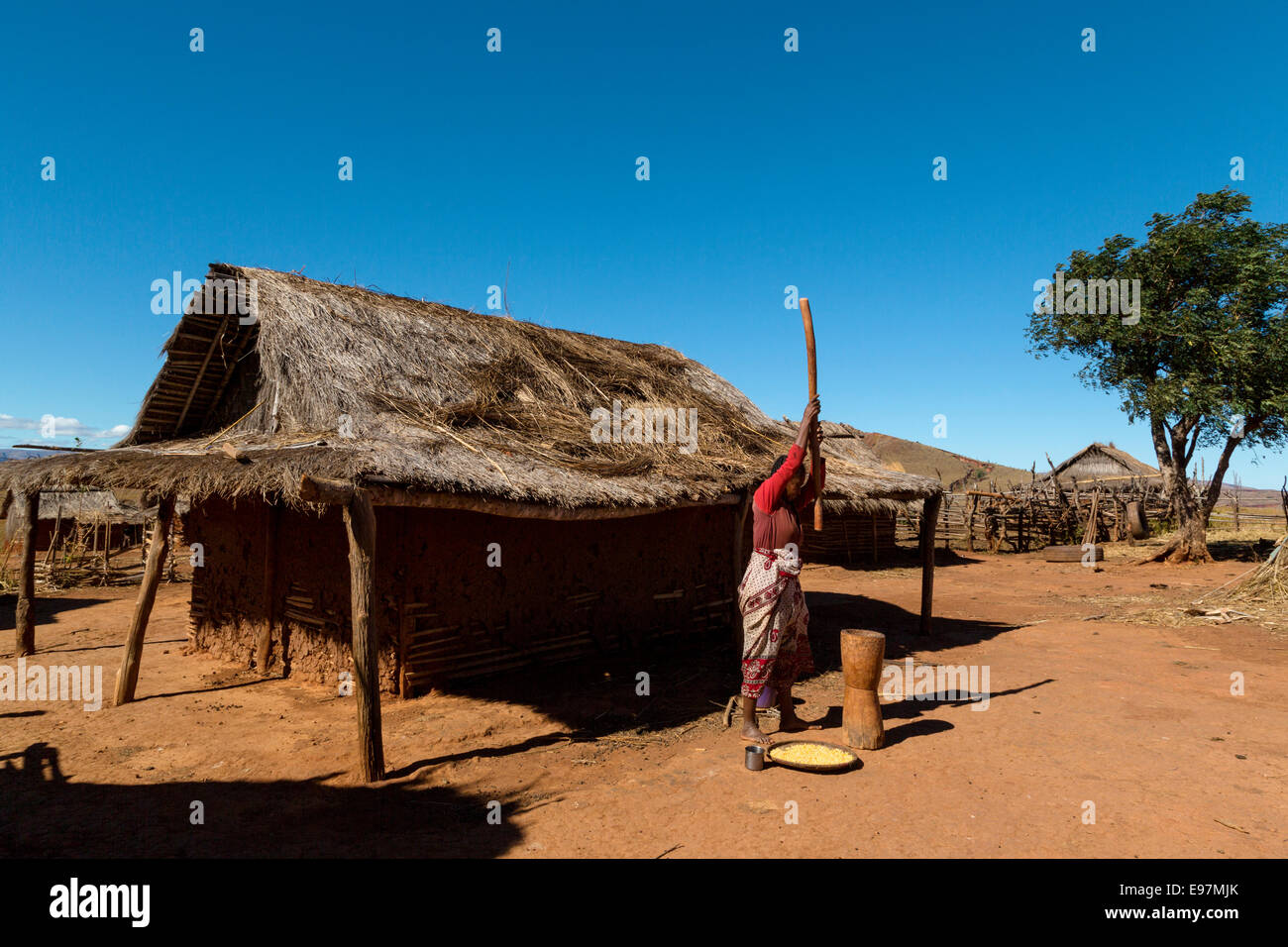 Traditional malagasy architecture hi-res stock photography and images ...