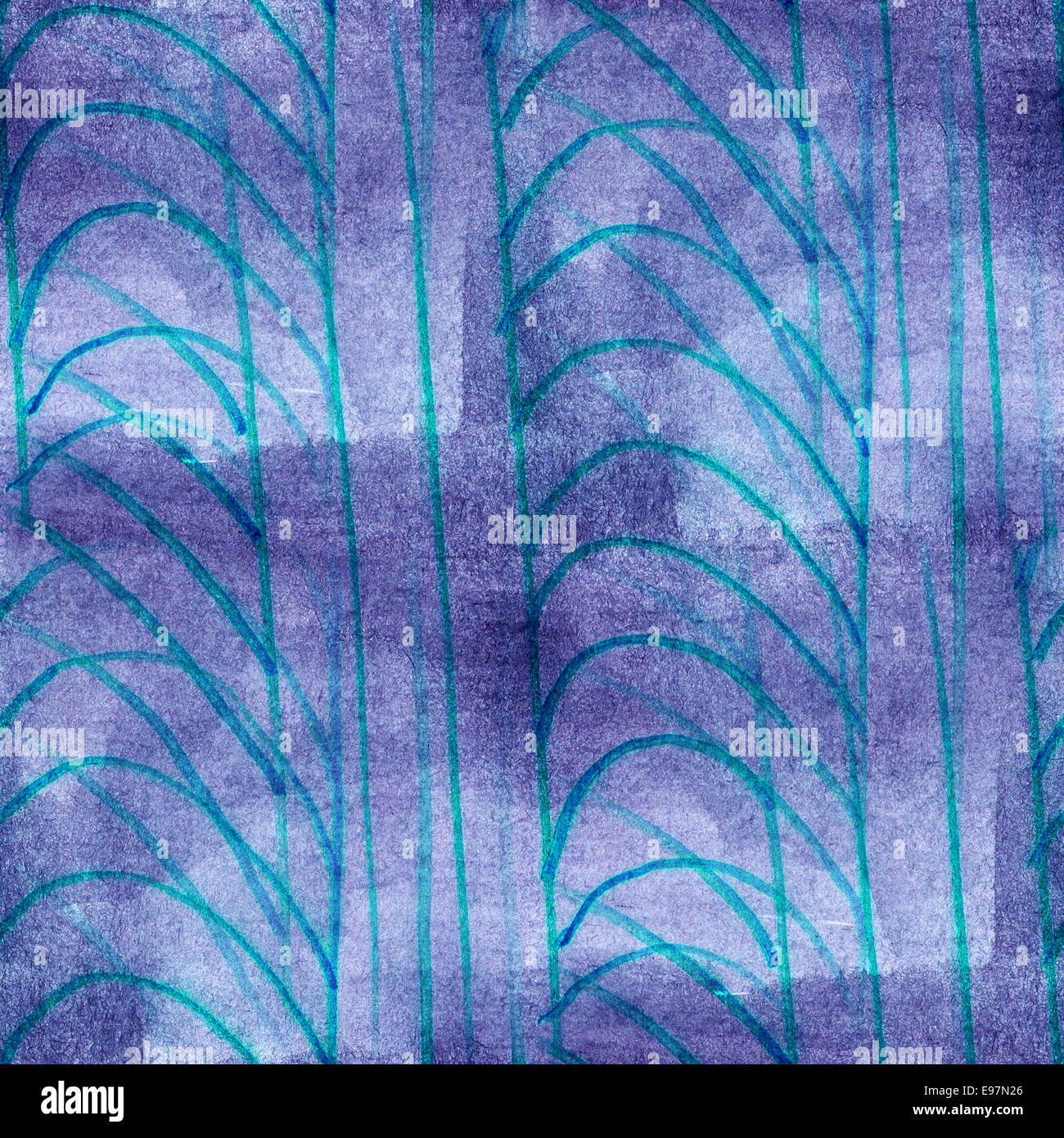 seamless pattern watercolortexture background wallpaper blue gre Stock ...