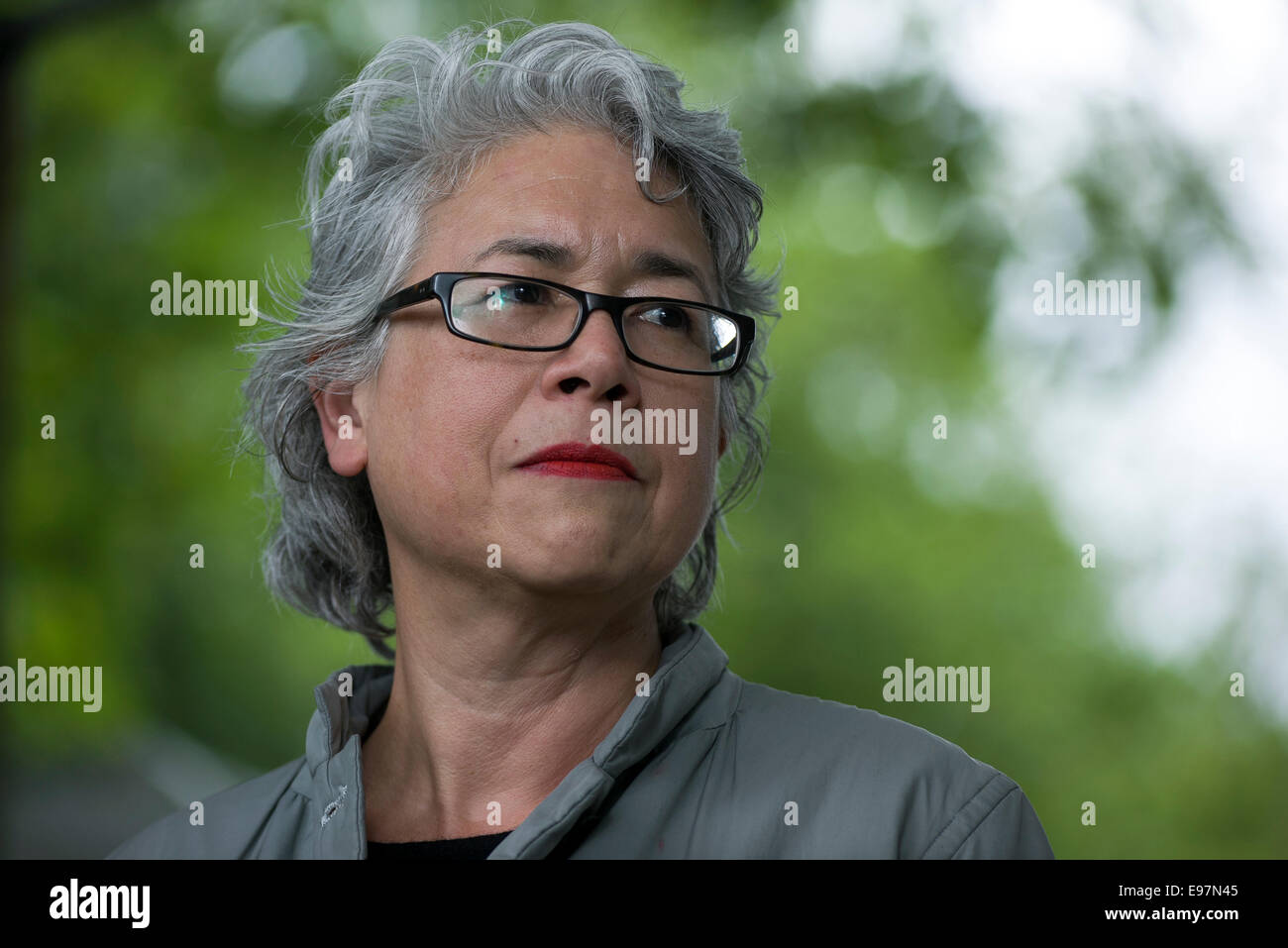 Editor and journalist Malu Halasa appears at the Edinburgh ...