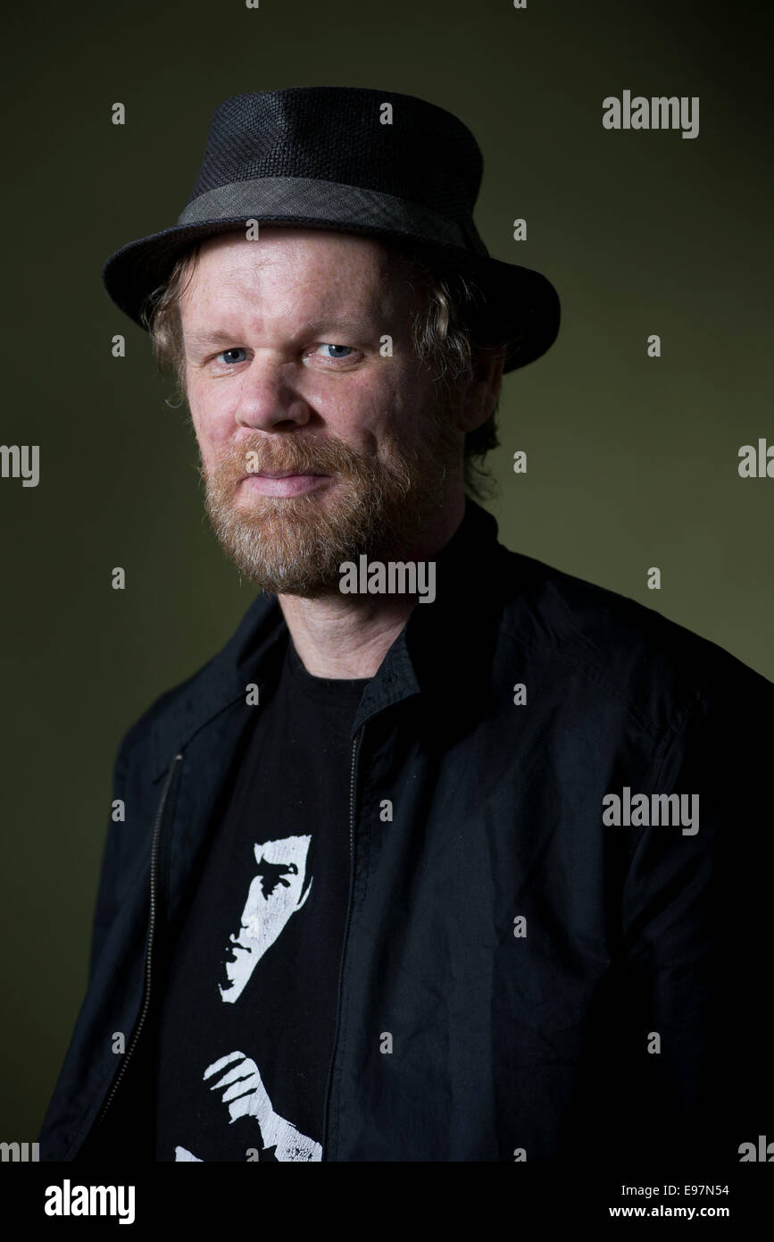 Author Nick Brooks appears at the Edinburgh International Book Festival ...