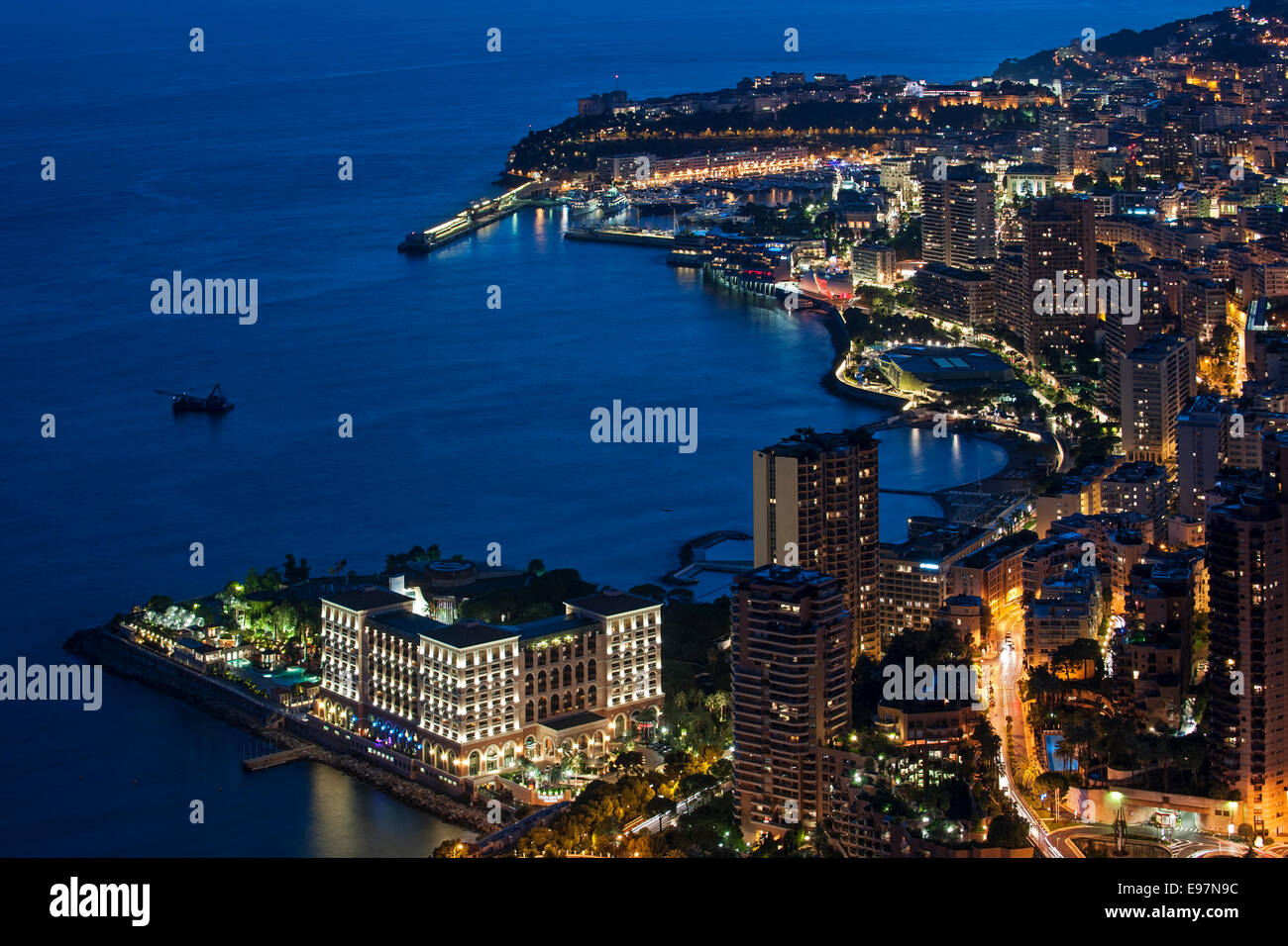 Monte carlo at dusk hi-res stock photography and images - Alamy