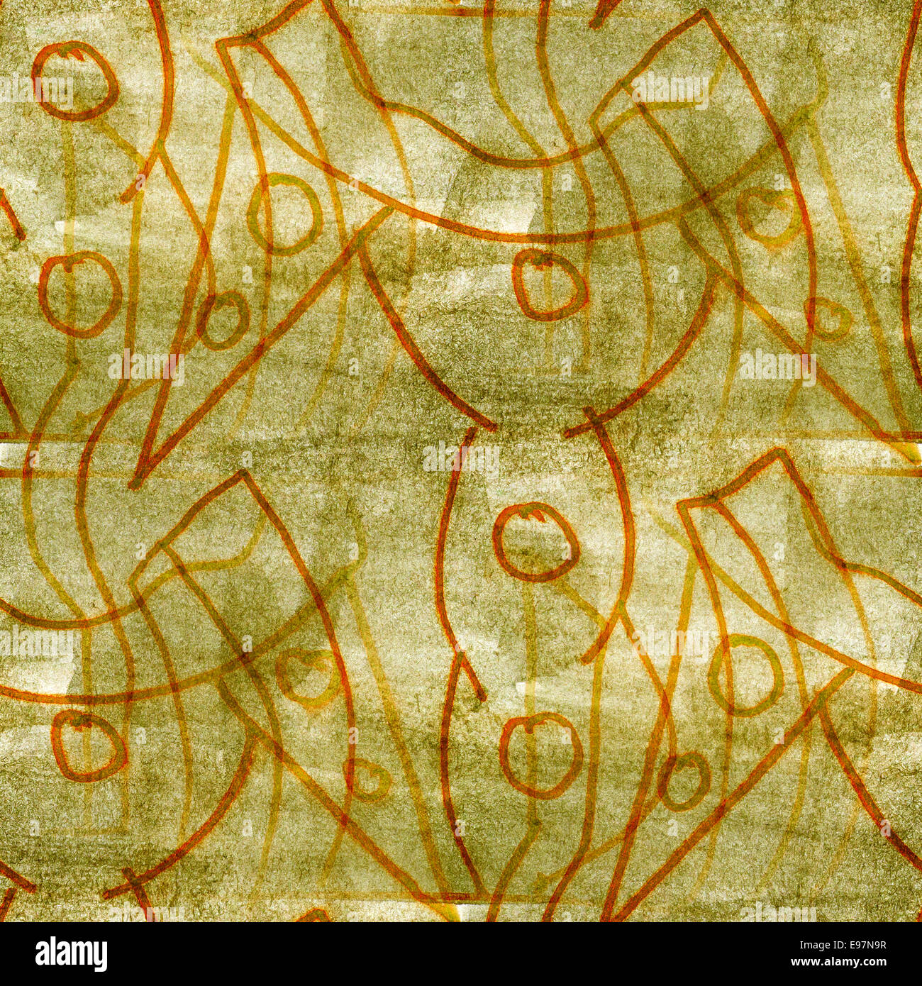 seamless pattern watercolortexture background wallpaper red, bro Stock ...