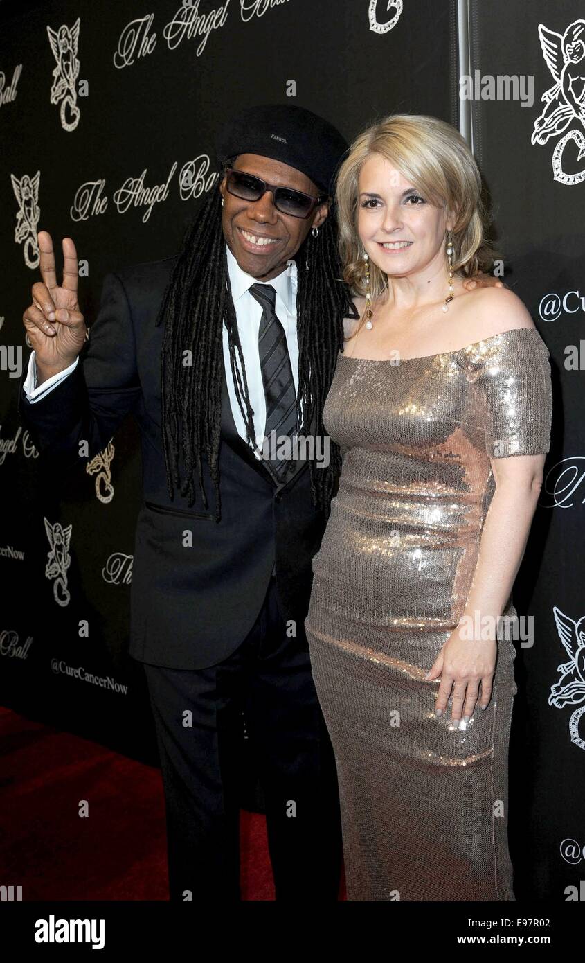 Nile Rodgers, Nancy Hunt at arrivals for Gabrielle's Angel Foundation ...