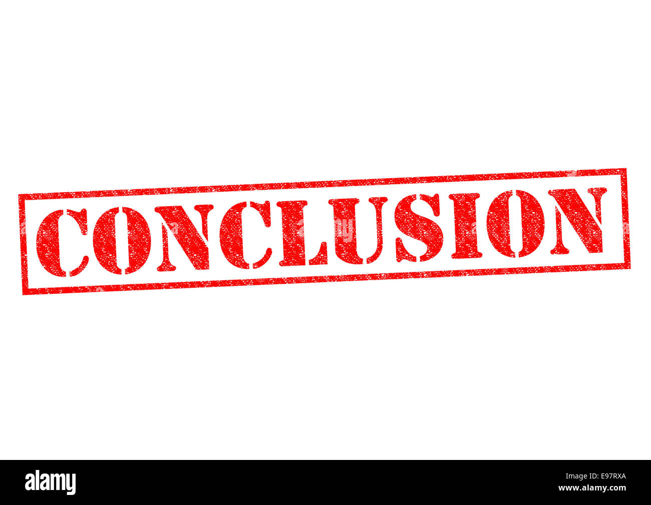 Conclusion Stock Photos & Conclusion Stock Images - Alamy