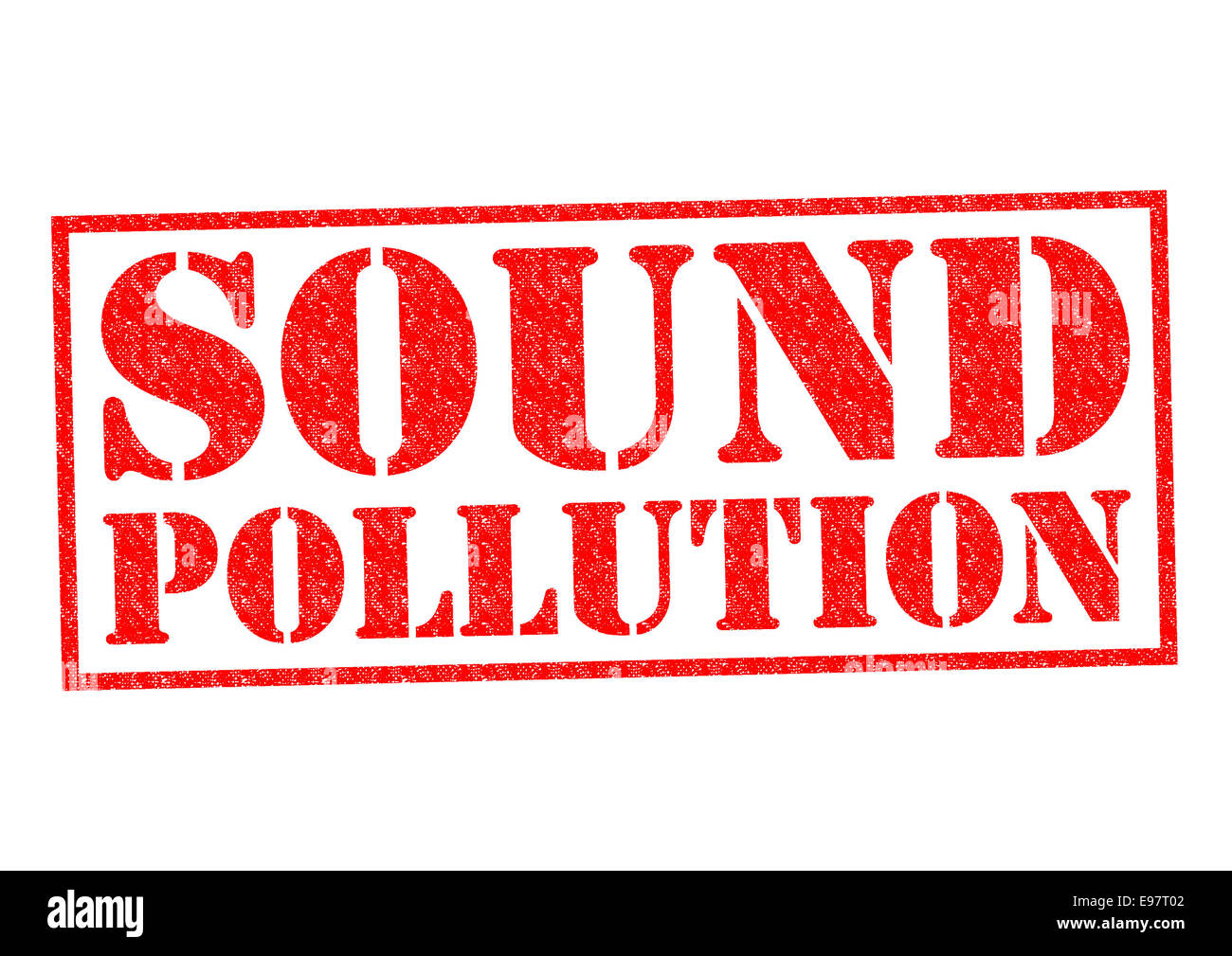 Noise pollution Cut Out Stock Images & Pictures - Alamy