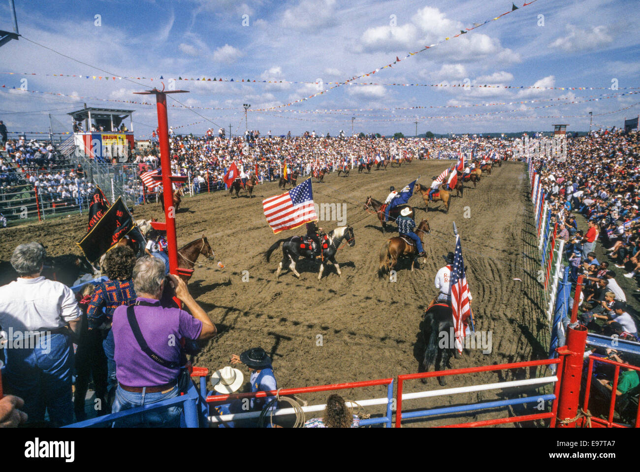 ANGOLA, LA – JANUARY1: The annual Angola Prison Rodeo is held in Angola ...