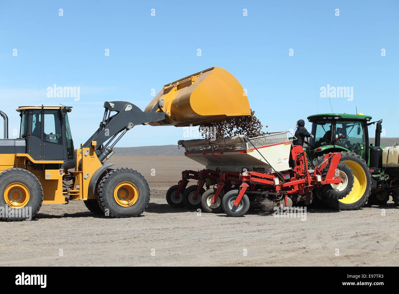 Loading Potato Planting Machine High Resolution Stock Photography and ...