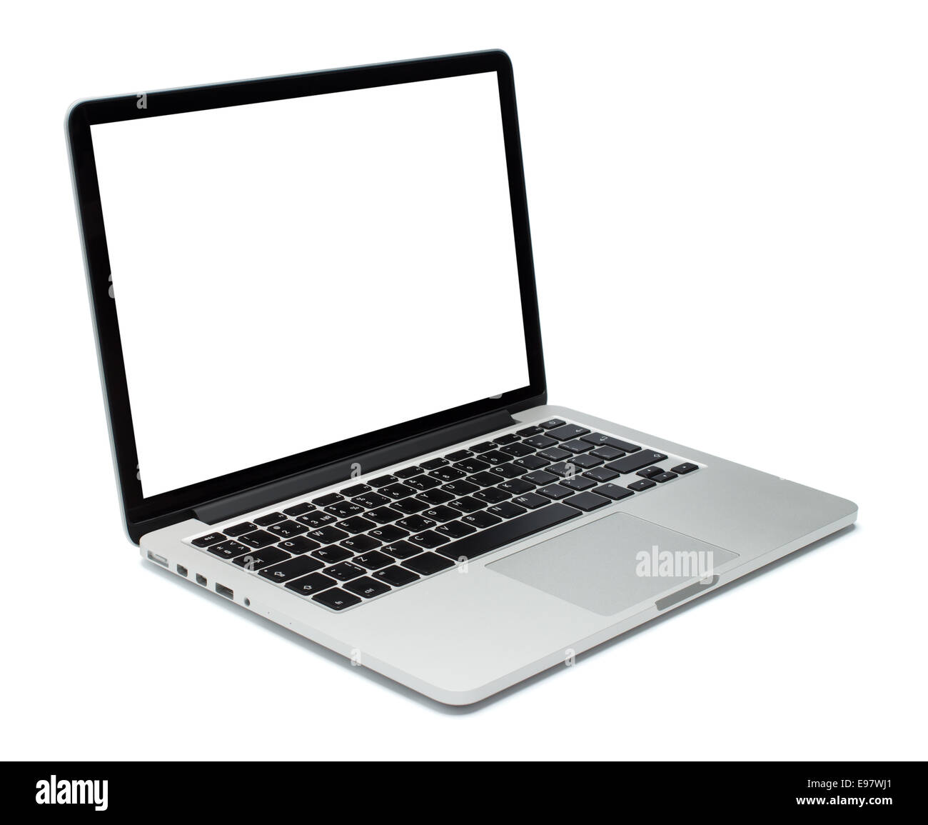 Laptop white background hi-res stock photography and images - Alamy