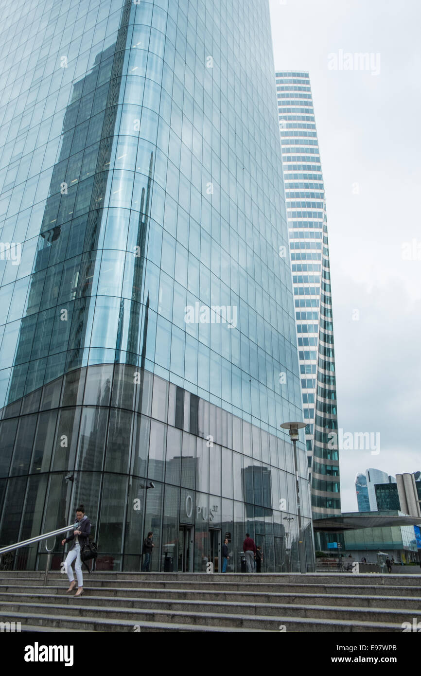 La Defense,Paris,France,French,skyline,modern,architecture,buildings ...