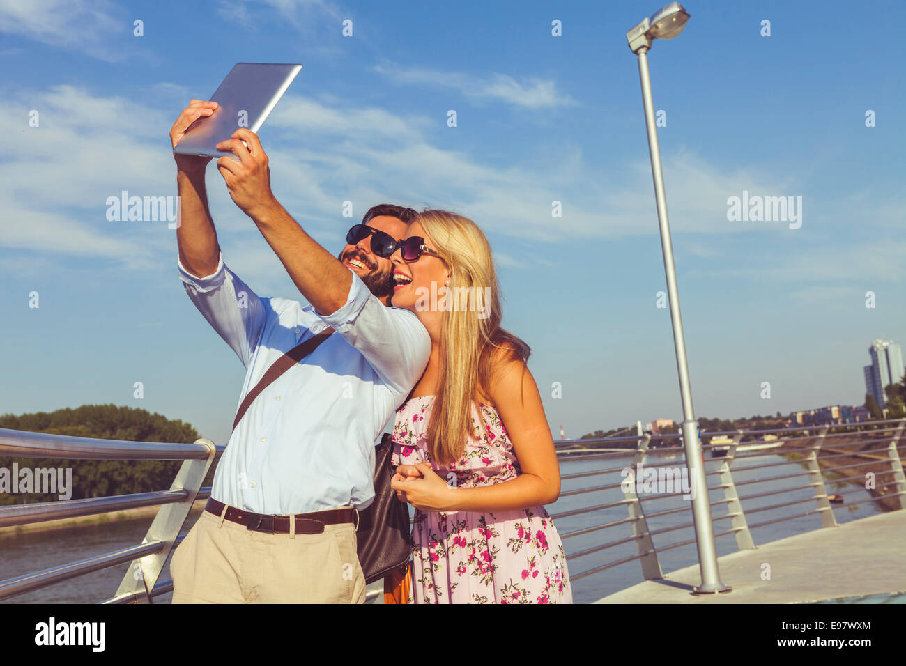 Photographing with a tablet hi-res stock photography and images - Alamy