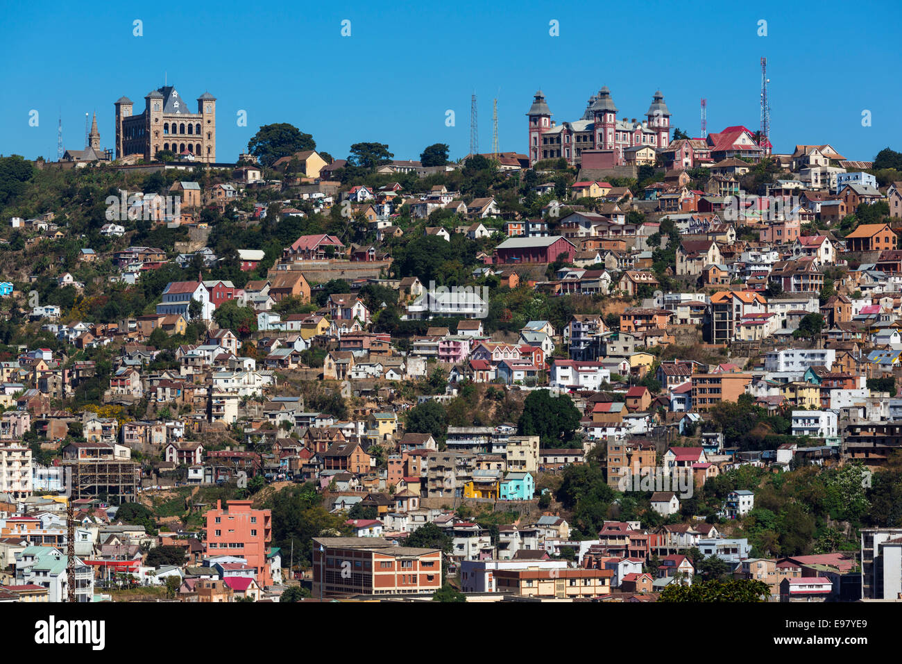 The Queen's Palace and First Minister's House, Antananarivo, Madagascar ...