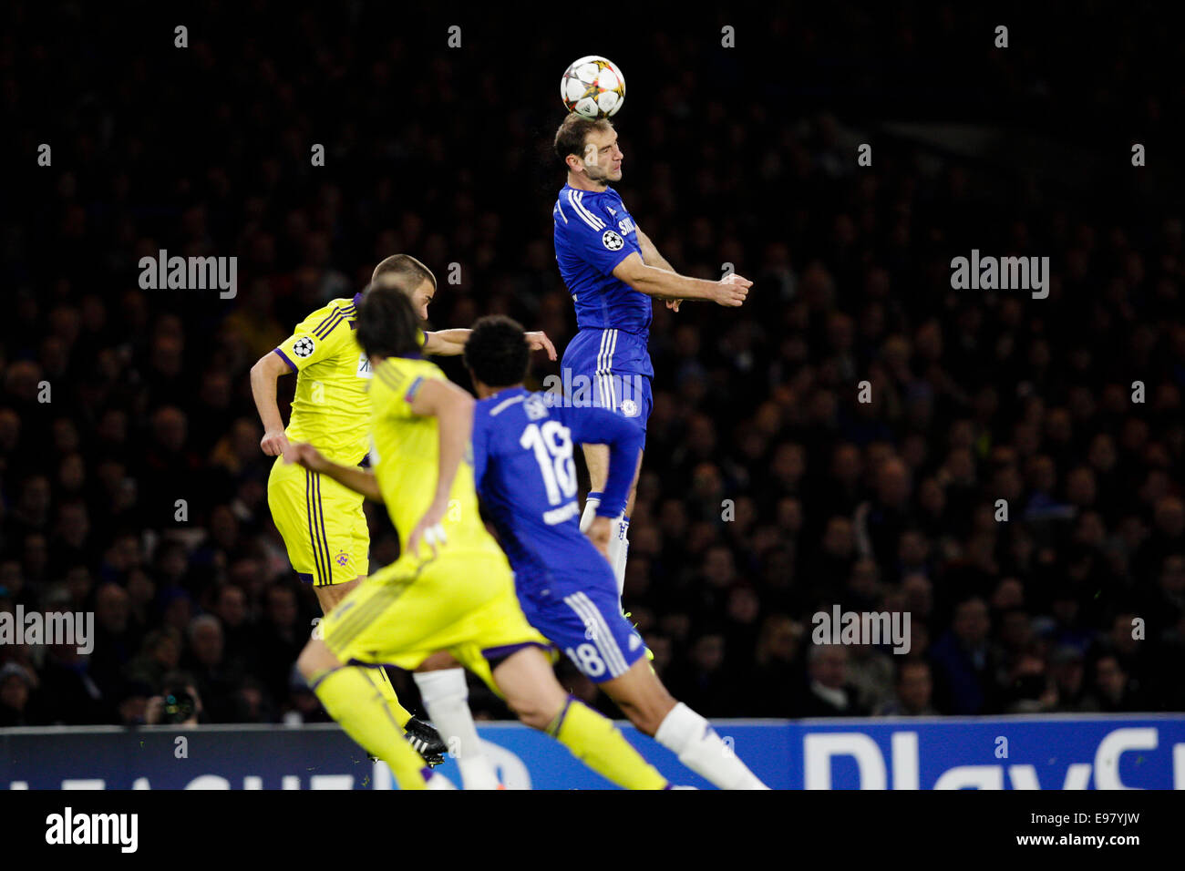 London, UK. 21st Oct, 2014. Champions League Group Stage. Chelsea ...