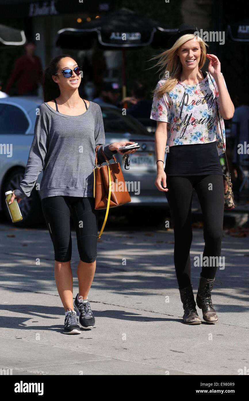 Cara Santana and Sarah Schreiber spotted out in West Hollywood, at ...