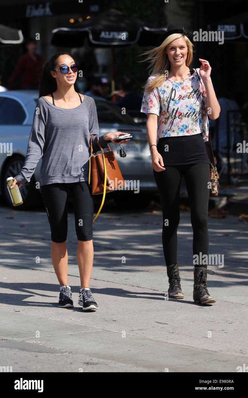 Cara Santana and Sarah Schreiber spotted out in West Hollywood, at ...