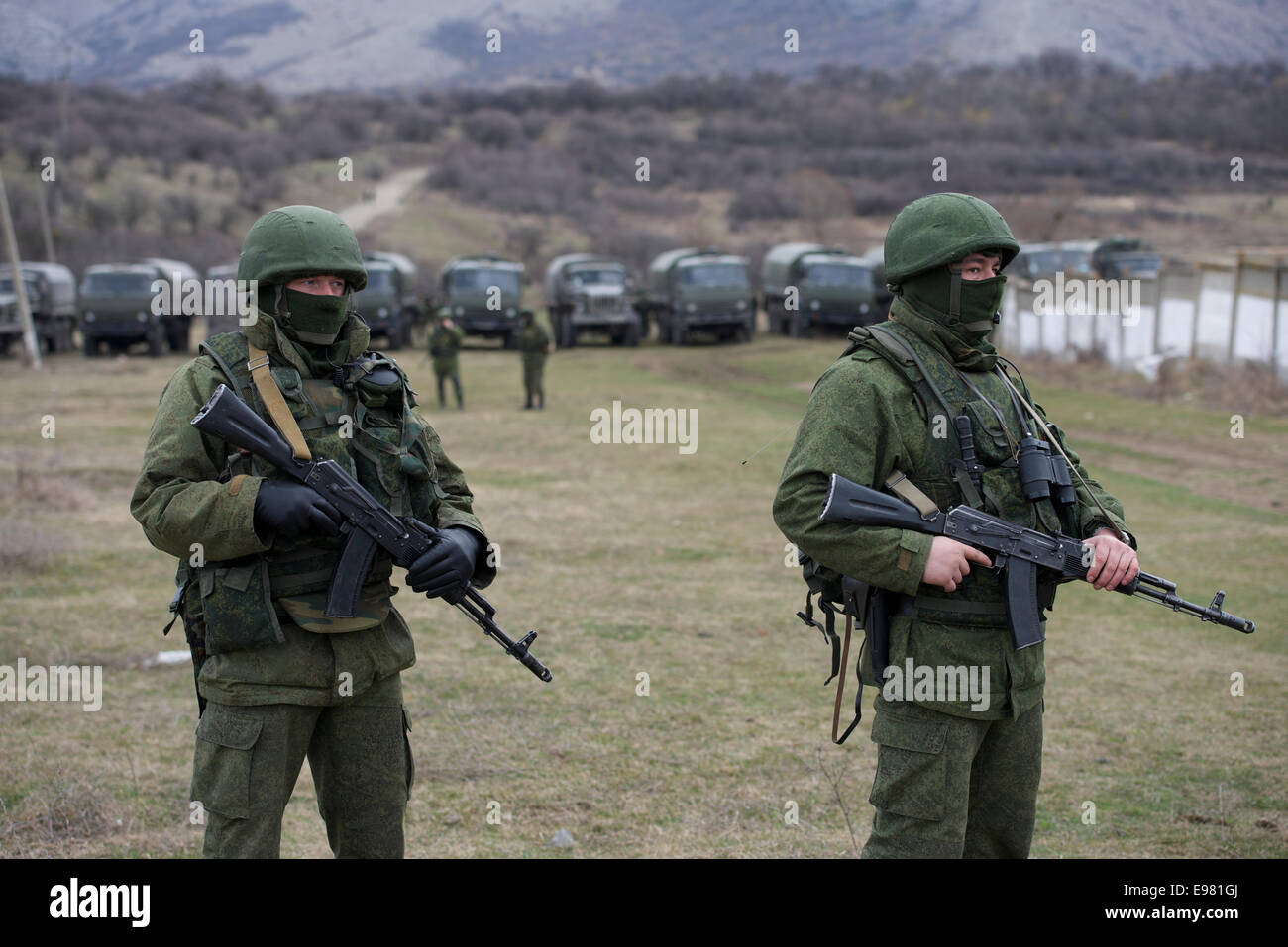 Russian Military Troops