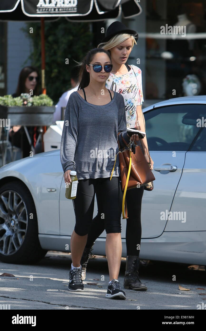 Cara Santana and Sarah Schreiber spotted out in West Hollywood, at ...
