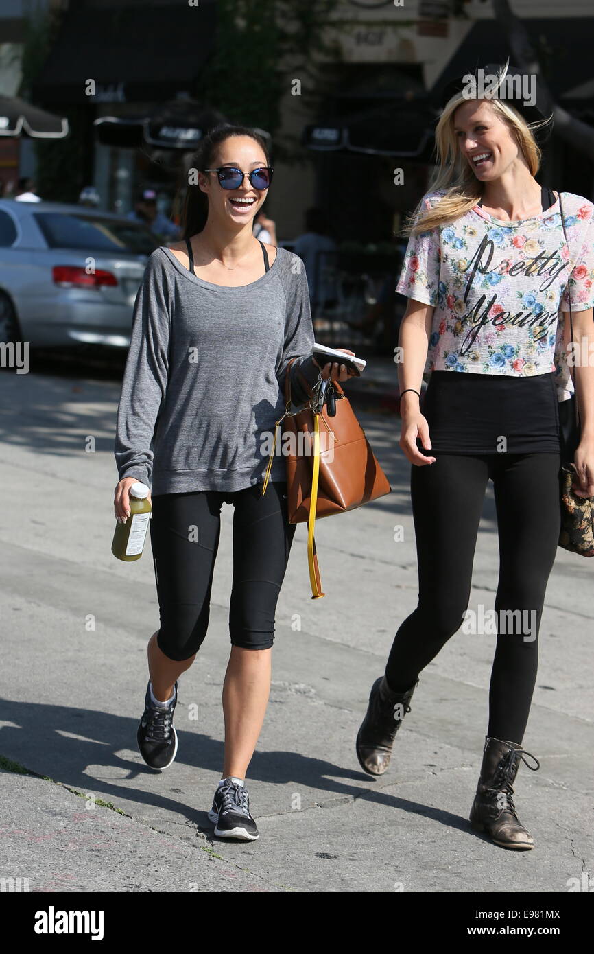 Cara Santana and Sarah Schreiber spotted out in West Hollywood, at ...