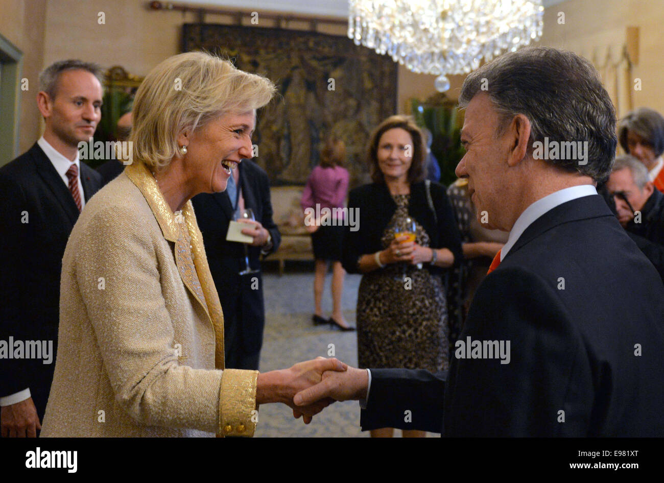 Bogota, Colombia. 21st Oct, 2014. Image provided by Colombia's ...