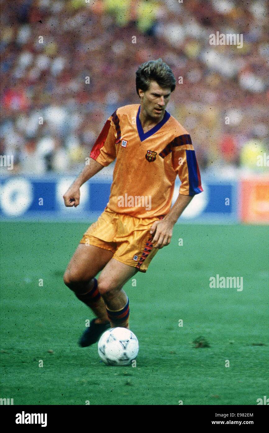 20.05.1992 MICHAEL LAUDRUP (Barcelona) European Cup Final Champions ...