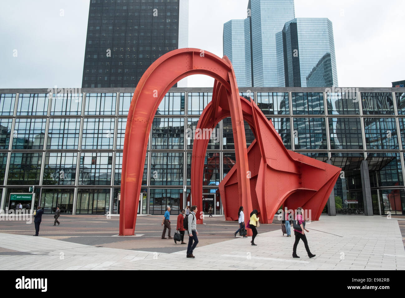 La Defense,Paris,France,French,skyline,modern,architecture,buildings ...