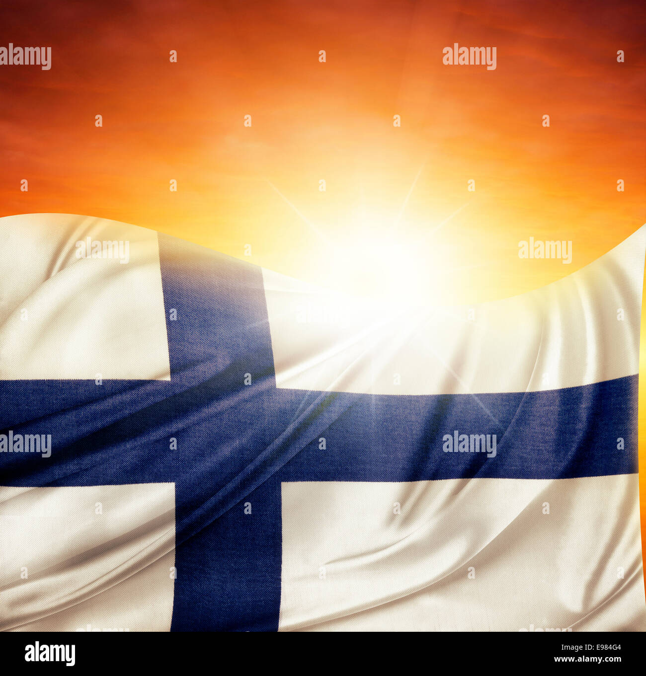 Finnish Flag High Resolution Stock Photography and Images - Alamy