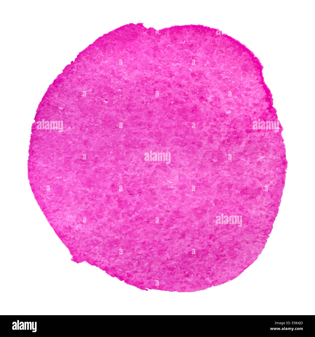 Watercolor pink blot circle Stock Photo - Alamy