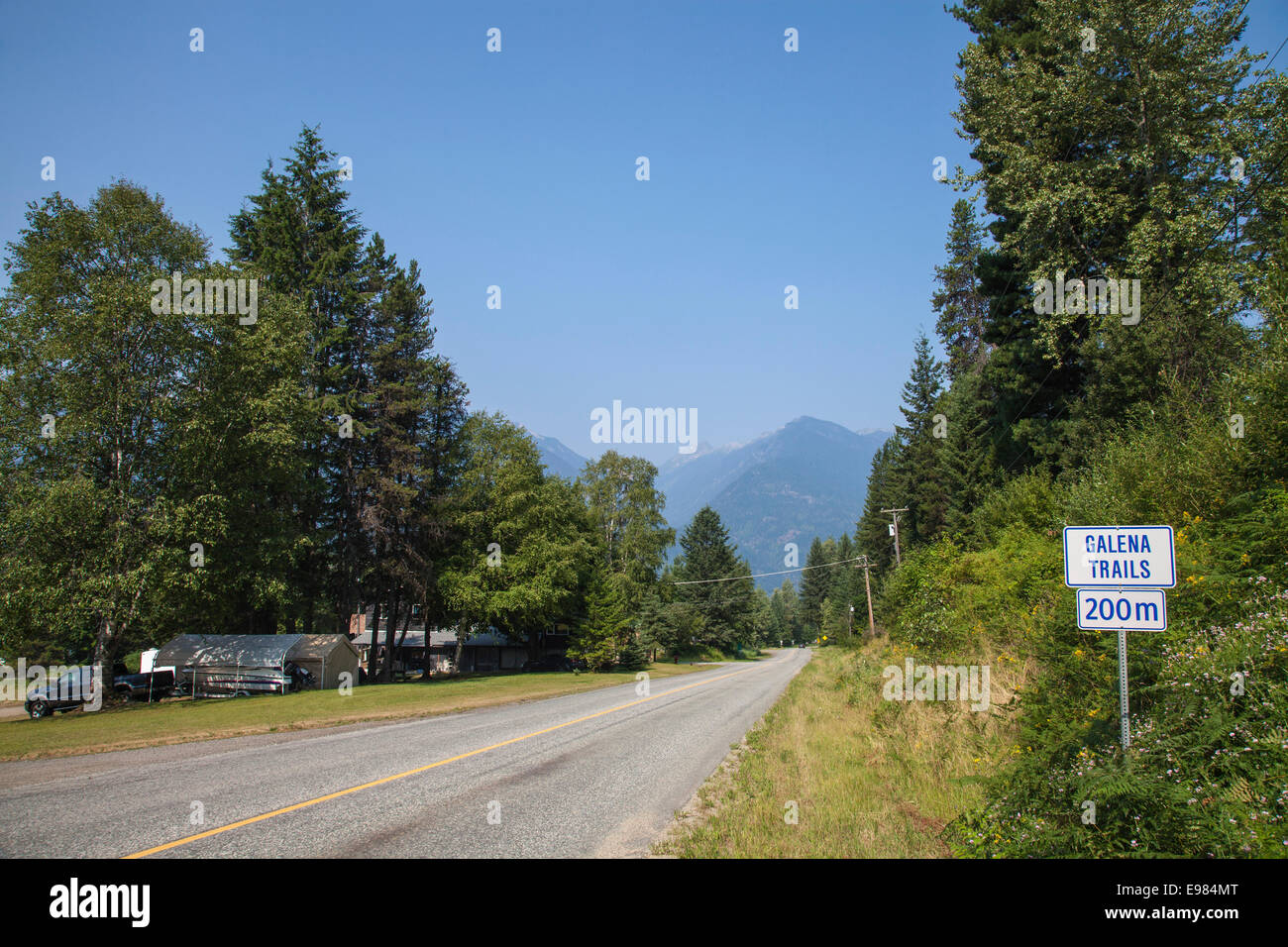 Galena Trail, New Denver, Slocan Valley, West Kootenay, British ...