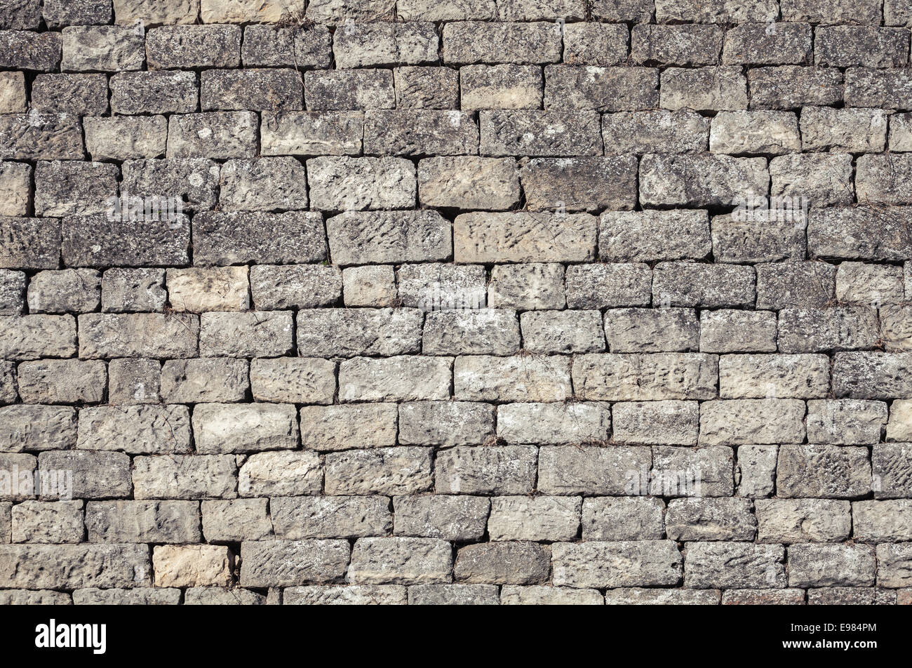 Rustic Gray Brick Background