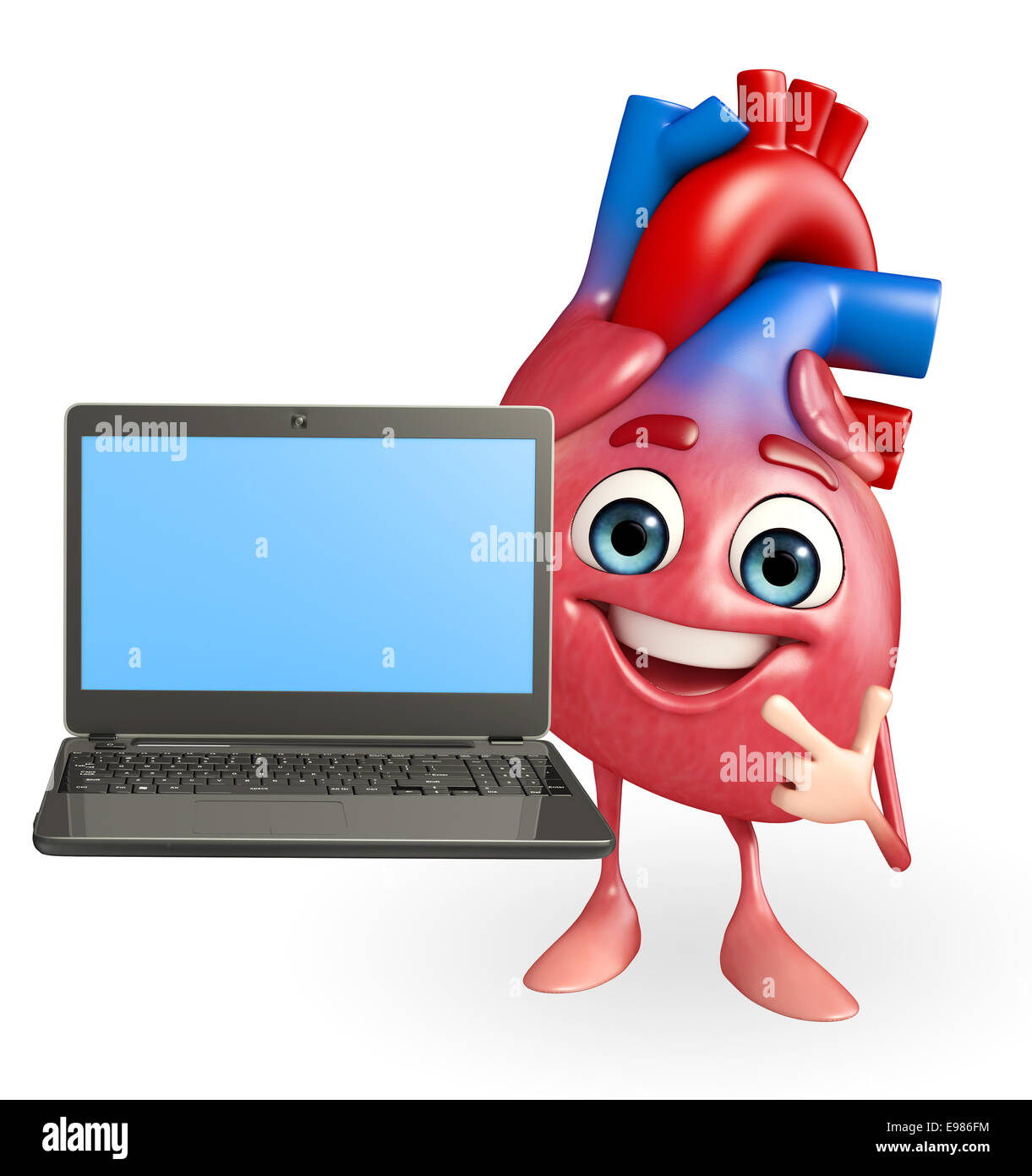 Heart blood computer hi-res stock photography and images - Alamy
