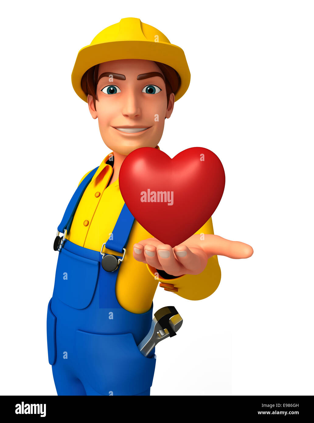 Young mechanic Cut Out Stock Images & Pictures - Alamy