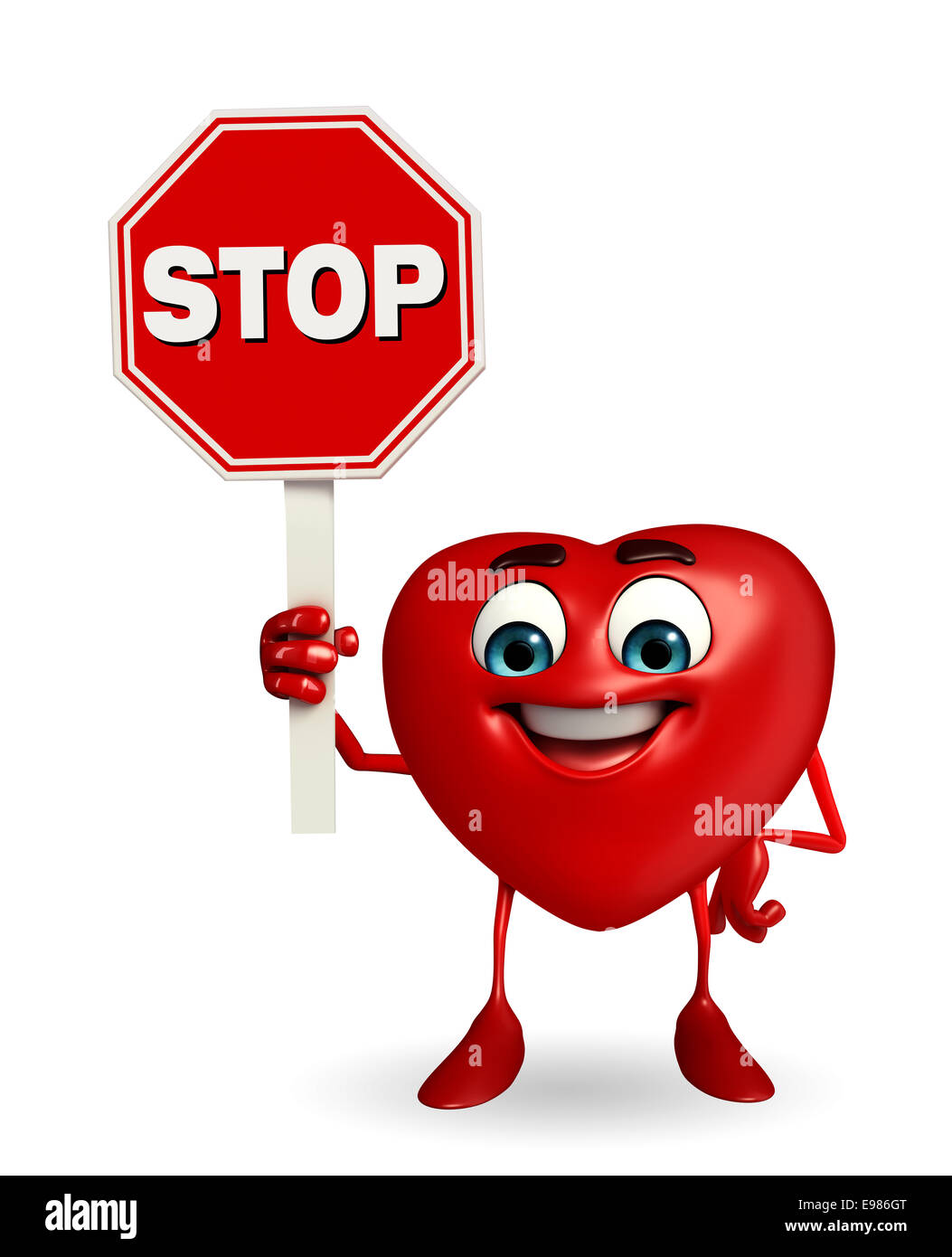Heart attack road sign hi-res stock photography and images - Alamy