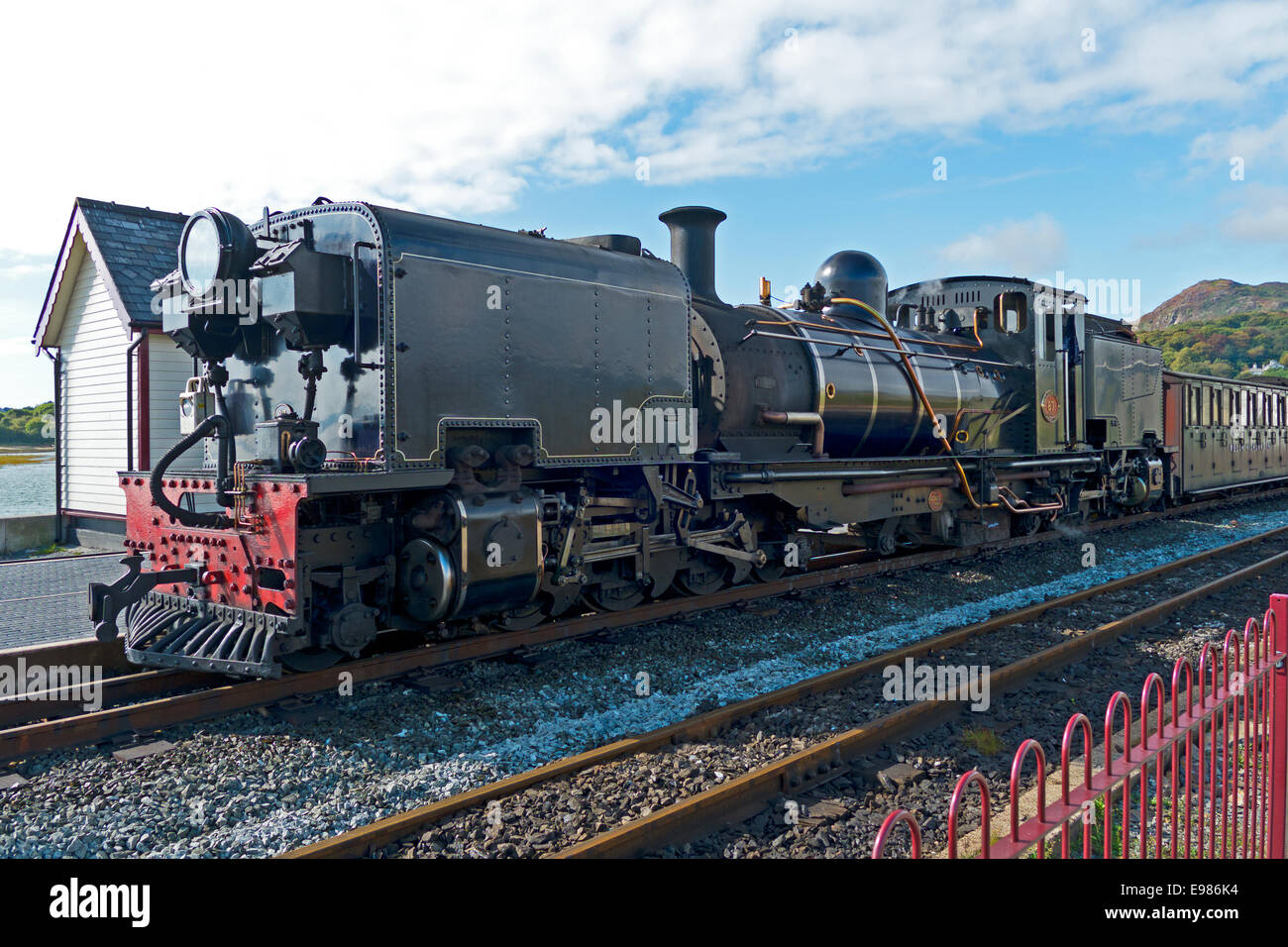 Porthmadog & Welsh Highland Railway Stock Photo - Alamy