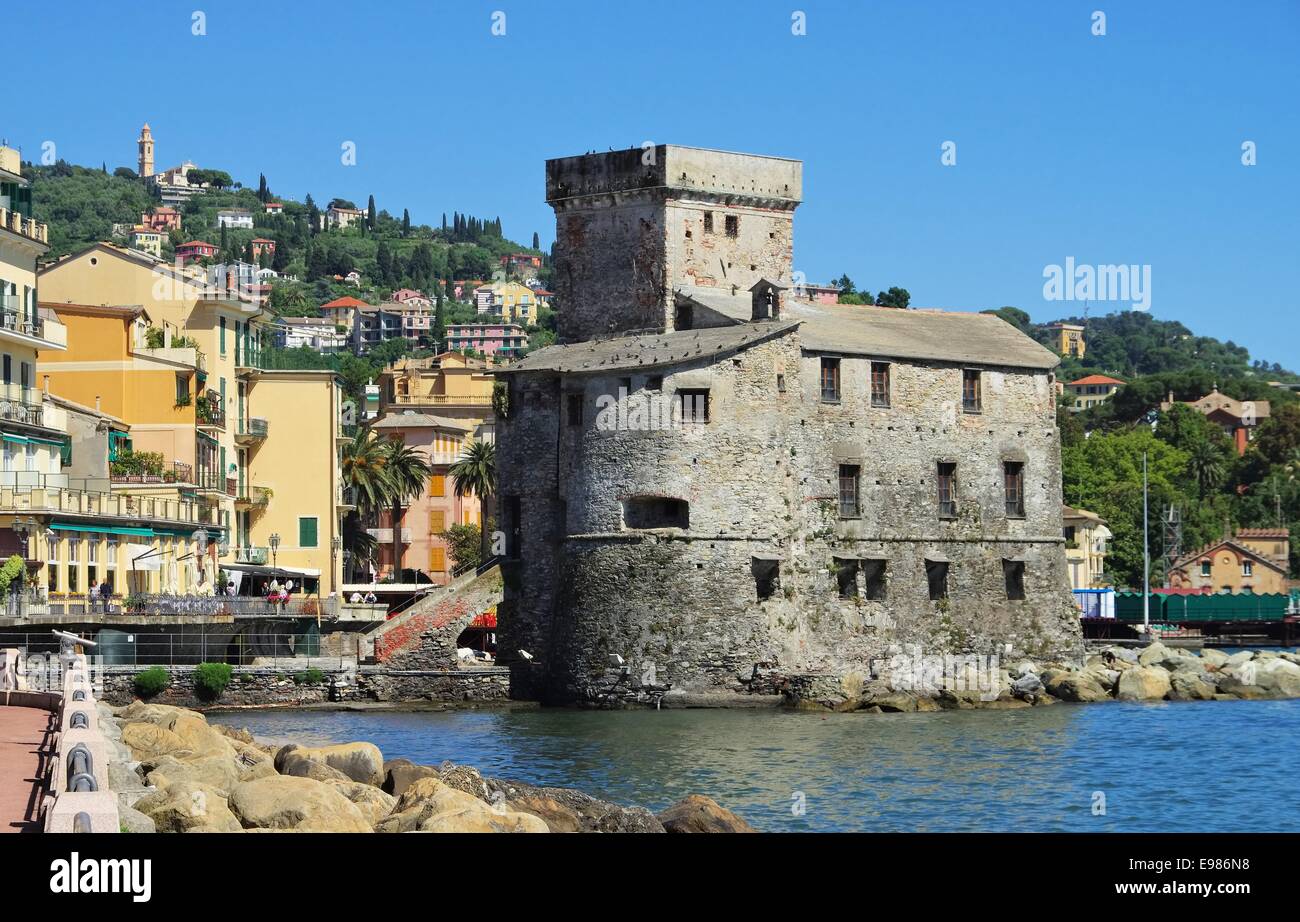 Rapallo Burg - Rapallo castle 03 Stock Photo - Alamy