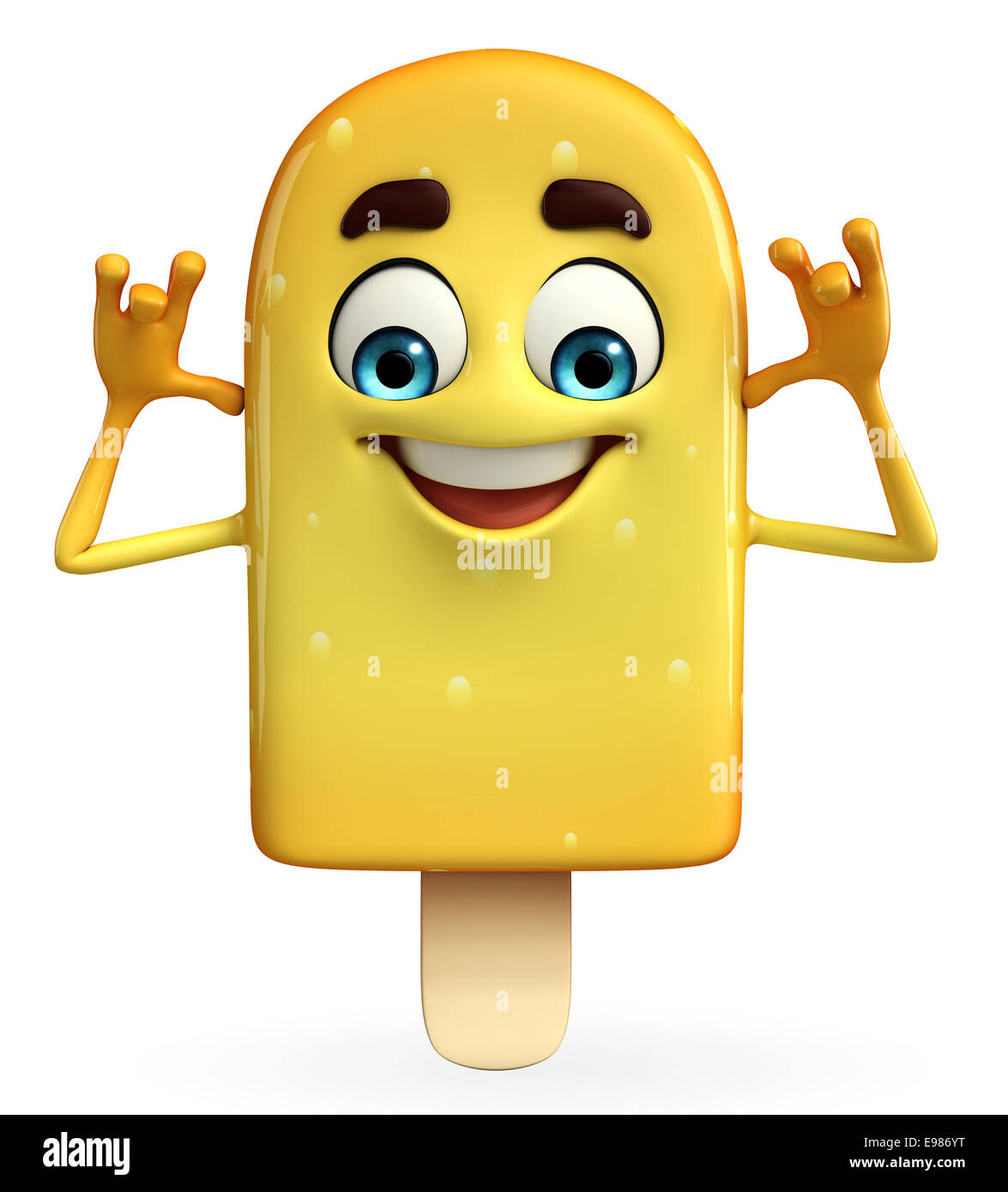 Cartoon Character of Candy with teasing pose Stock Photo - Alamy