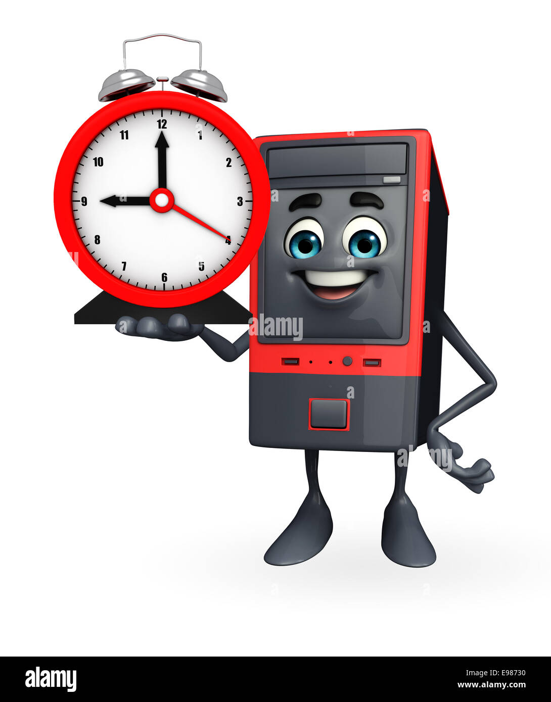 Cabinet clock Cut Out Stock Images & Pictures - Alamy