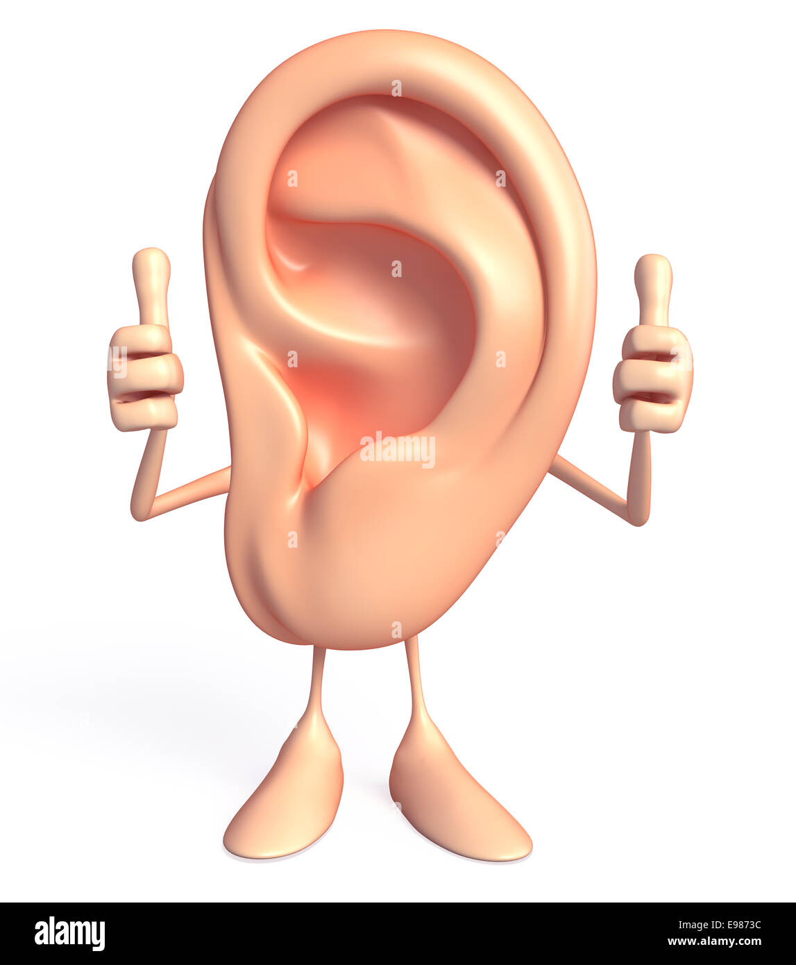 Cartoon ear hi-res stock photography and images - Alamy