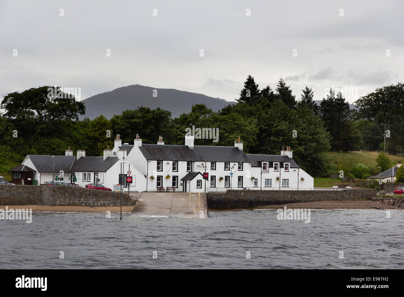 The Inn at Ardgour by the slipway for the Corran ferry to Ardgour ...