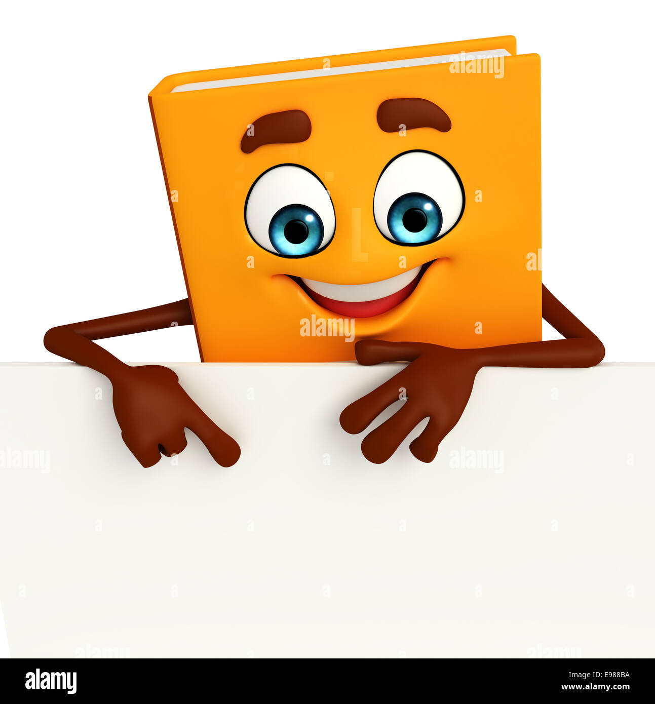 Cartoon character book pen hi-res stock photography and images - Alamy