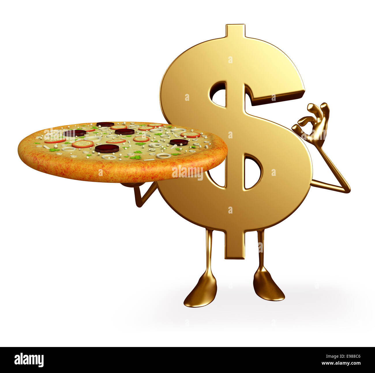 Cartoon character cheese dollar sign hi-res stock photography and ...