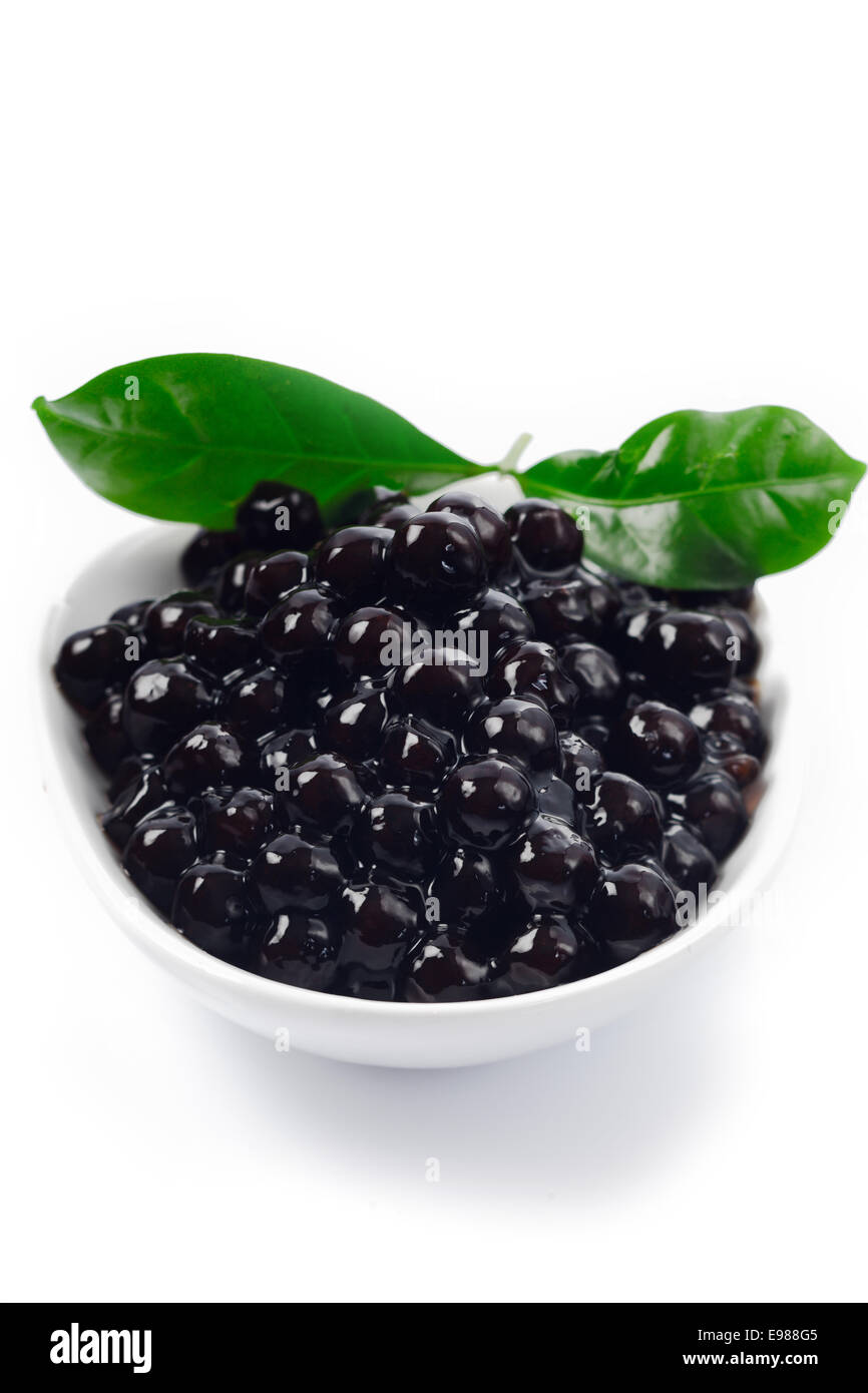 Boiled tapioca Cut Out Stock Images & Pictures - Alamy