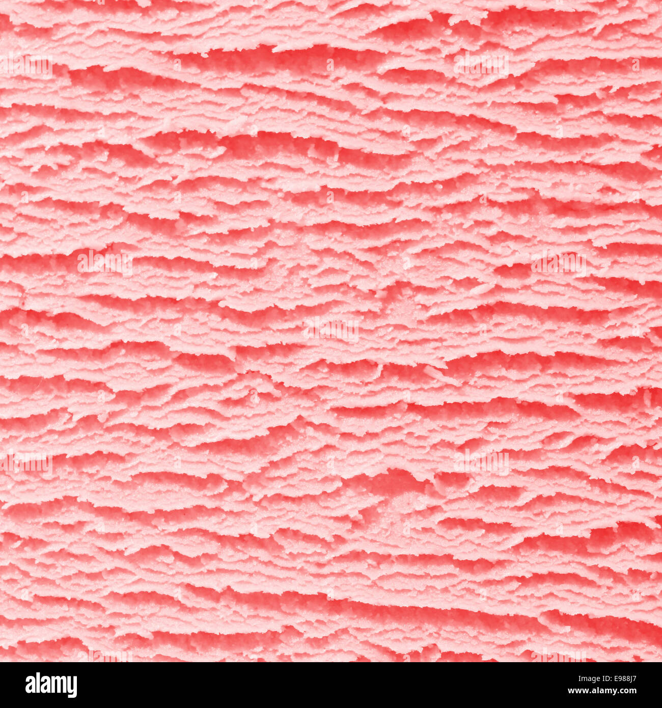 Strawberry Ice Cream Texture