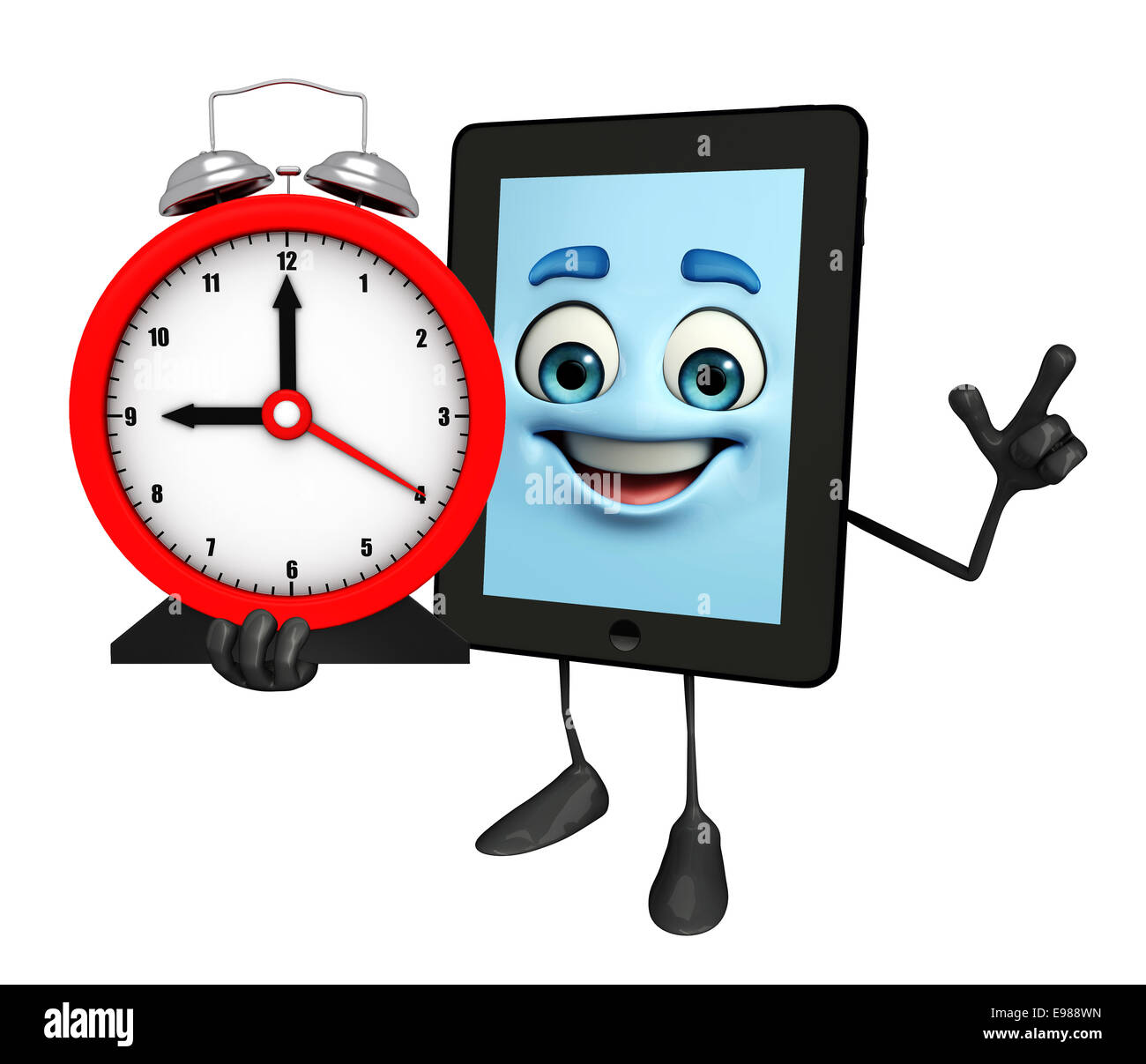 Electronic time table Cut Out Stock Images & Pictures - Alamy