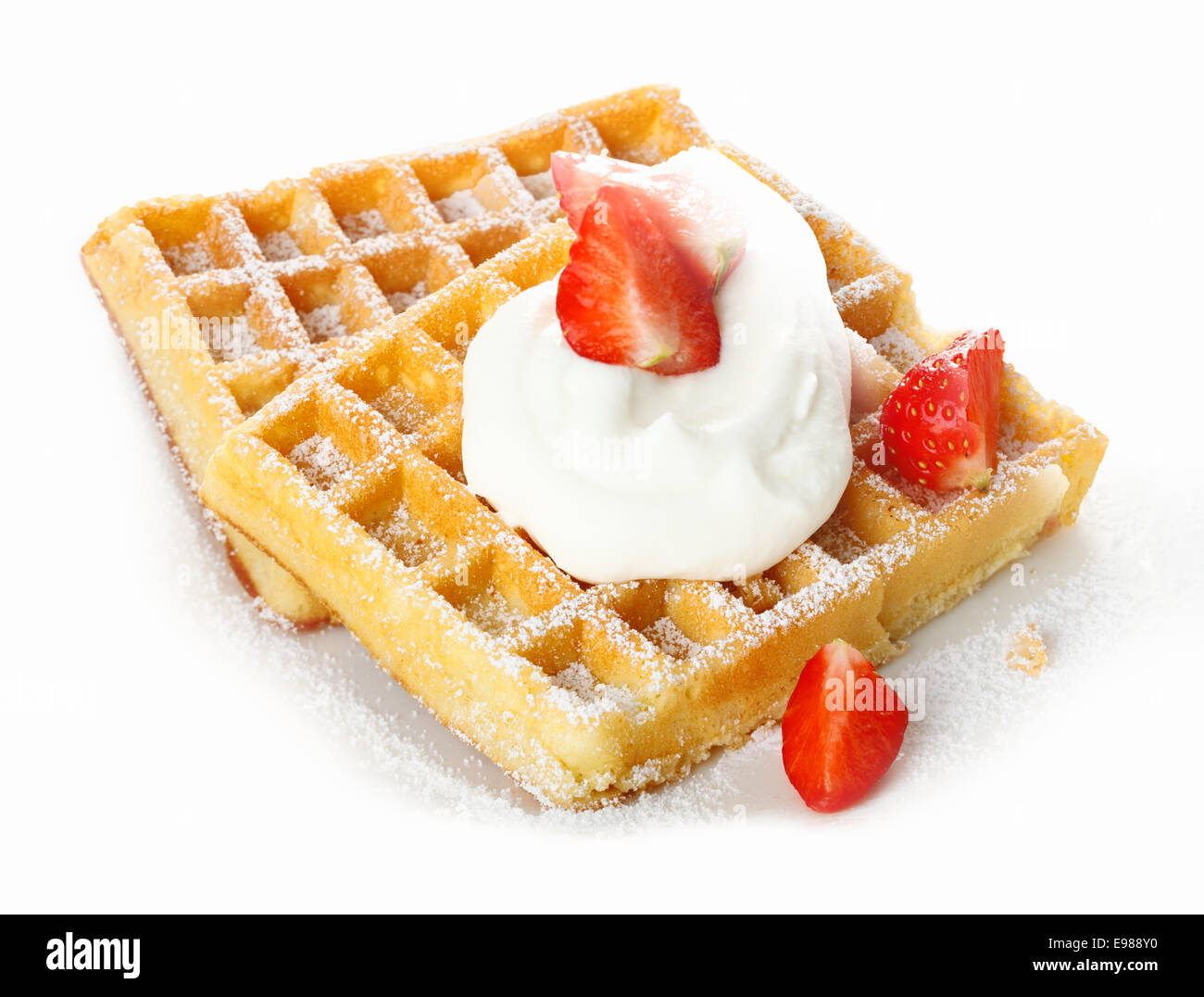 Cream on fruit hi-res stock photography and images - Alamy